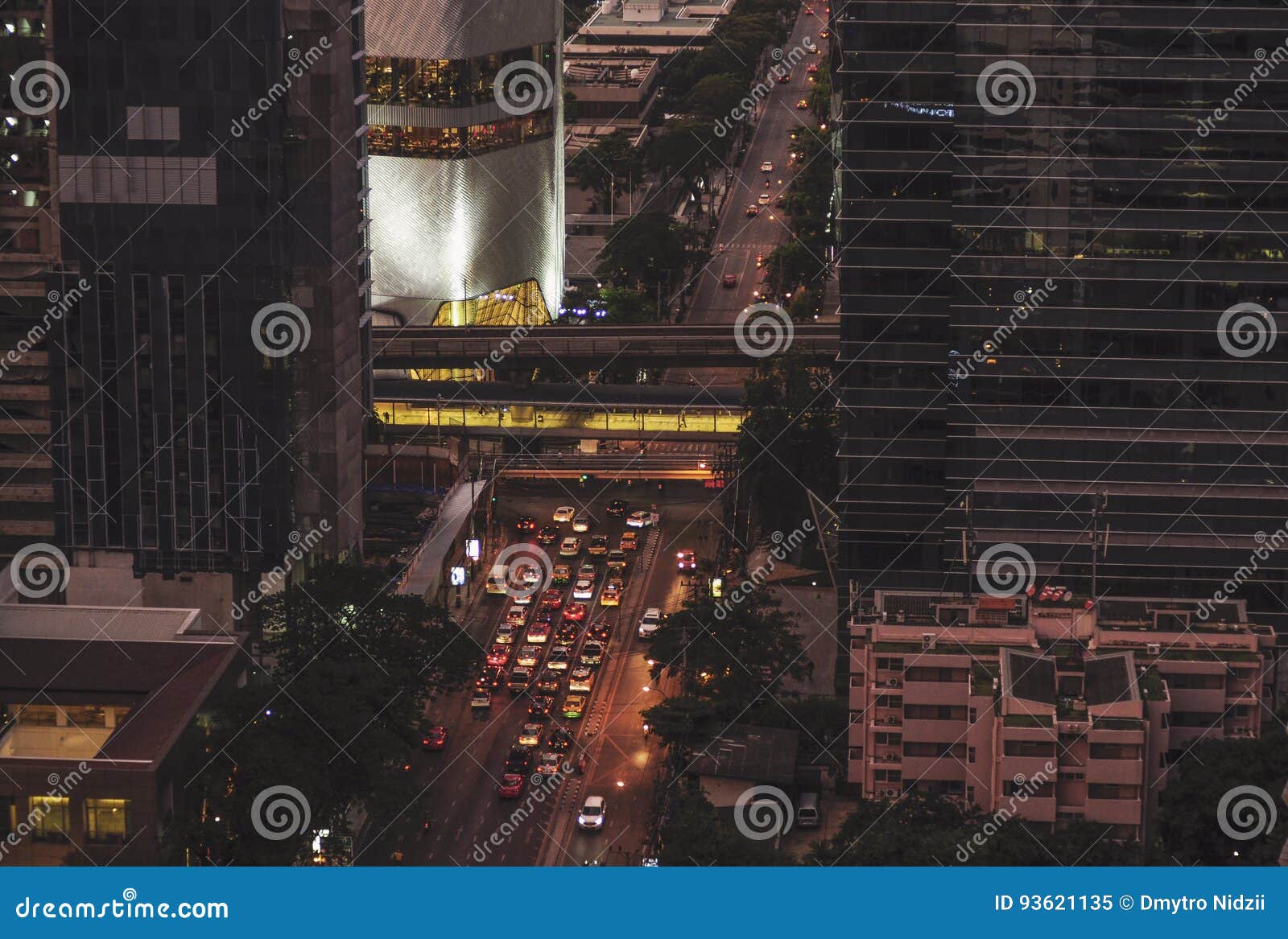 Wireless road, Bangkok stock image. Image of architecture - 93621135