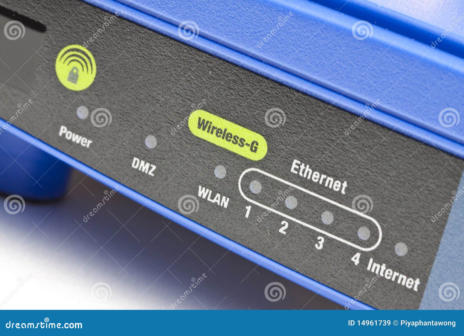 Wireless router stock image. Image of isolated, computer - 14961739