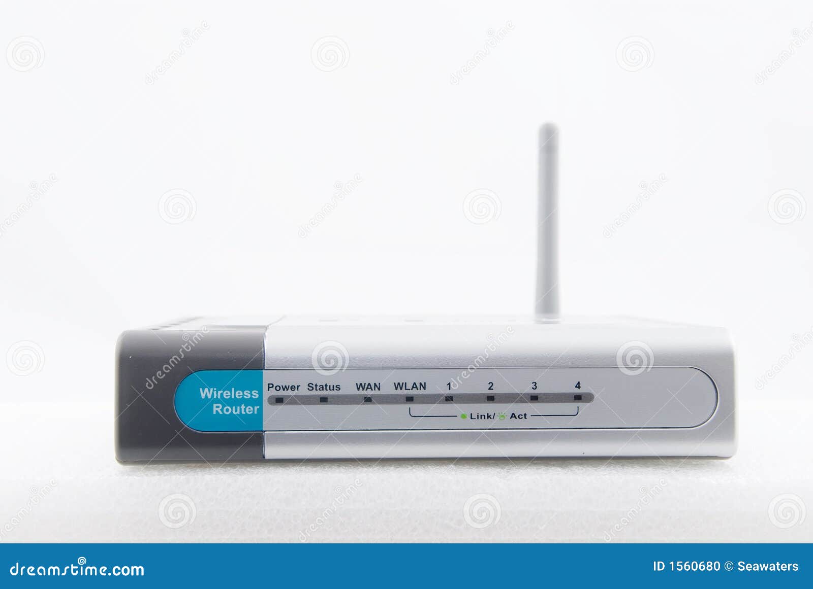 Wireless Router stock photo. Image of internet, isolated - 1560680