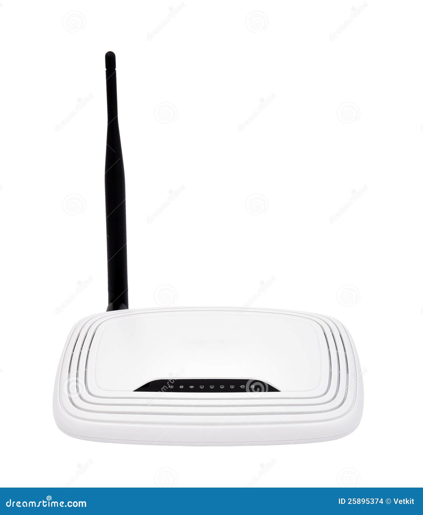 Wireless router stock photo. Image of network, modem - 25895374