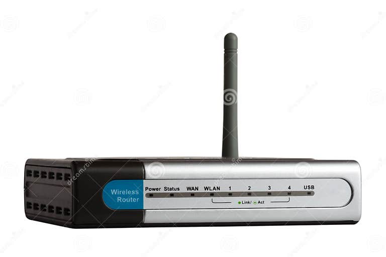 Wireless router stock image. Image of network, wireless - 4302561