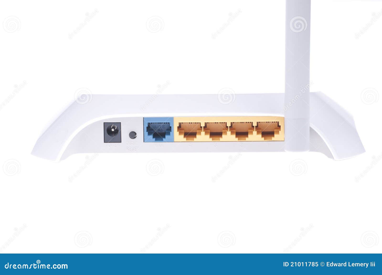 Wireless Router Connections Stock Image - Image of information ...