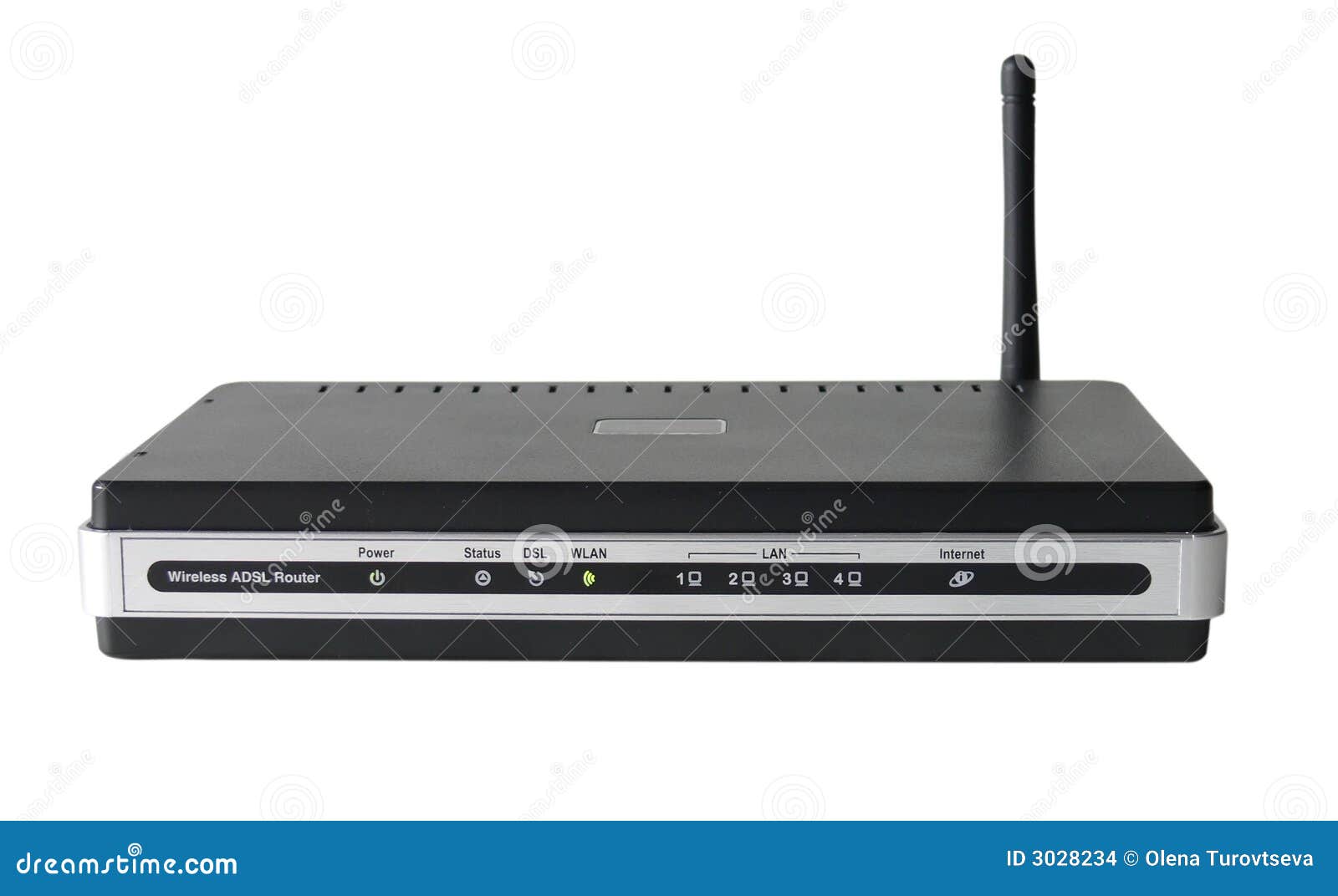 Wireless Router Isolated stock photo. Image of connect - 3028234