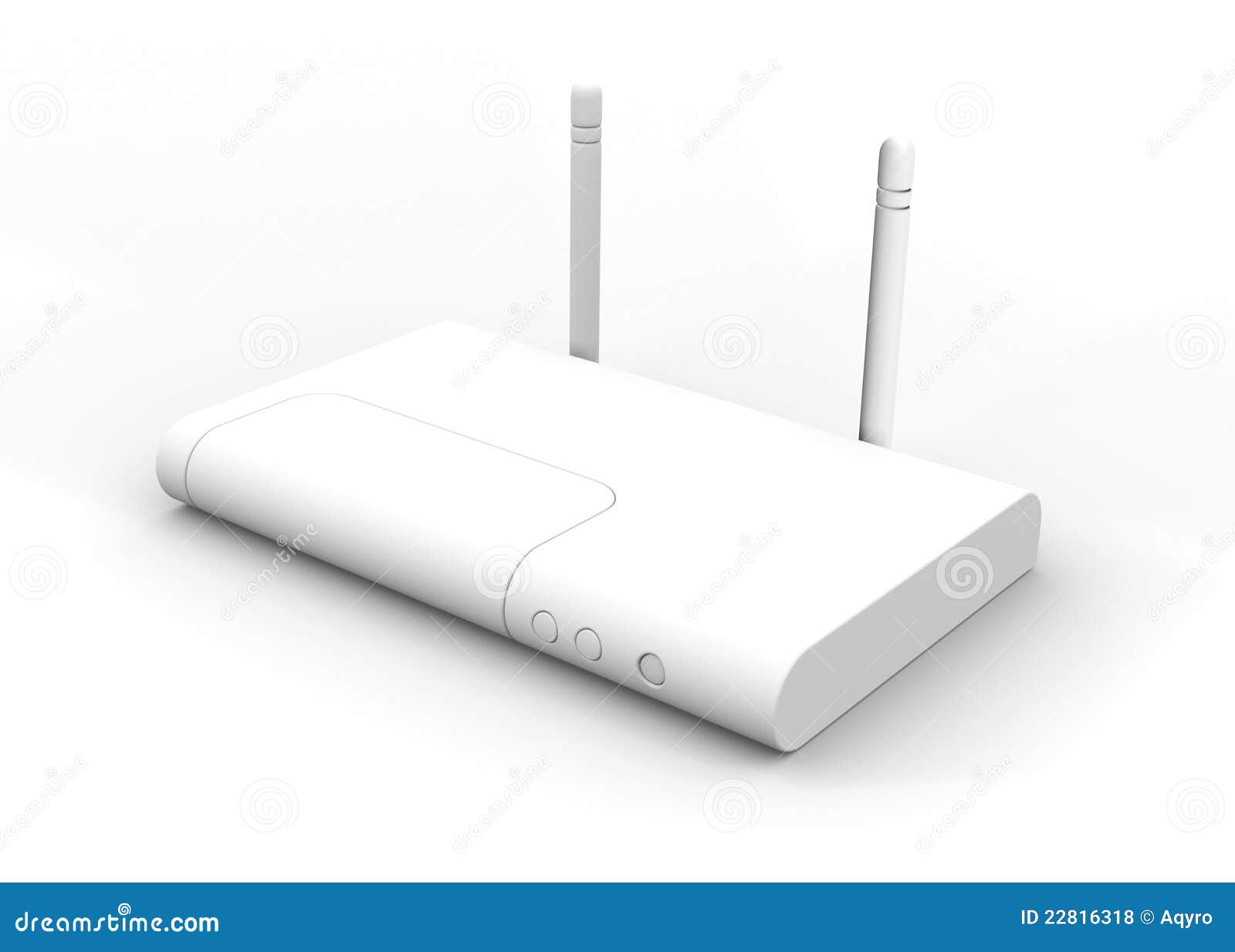 Wireless Router Isolated 3d Model Stock Illustrations – 8 Wireless ...
