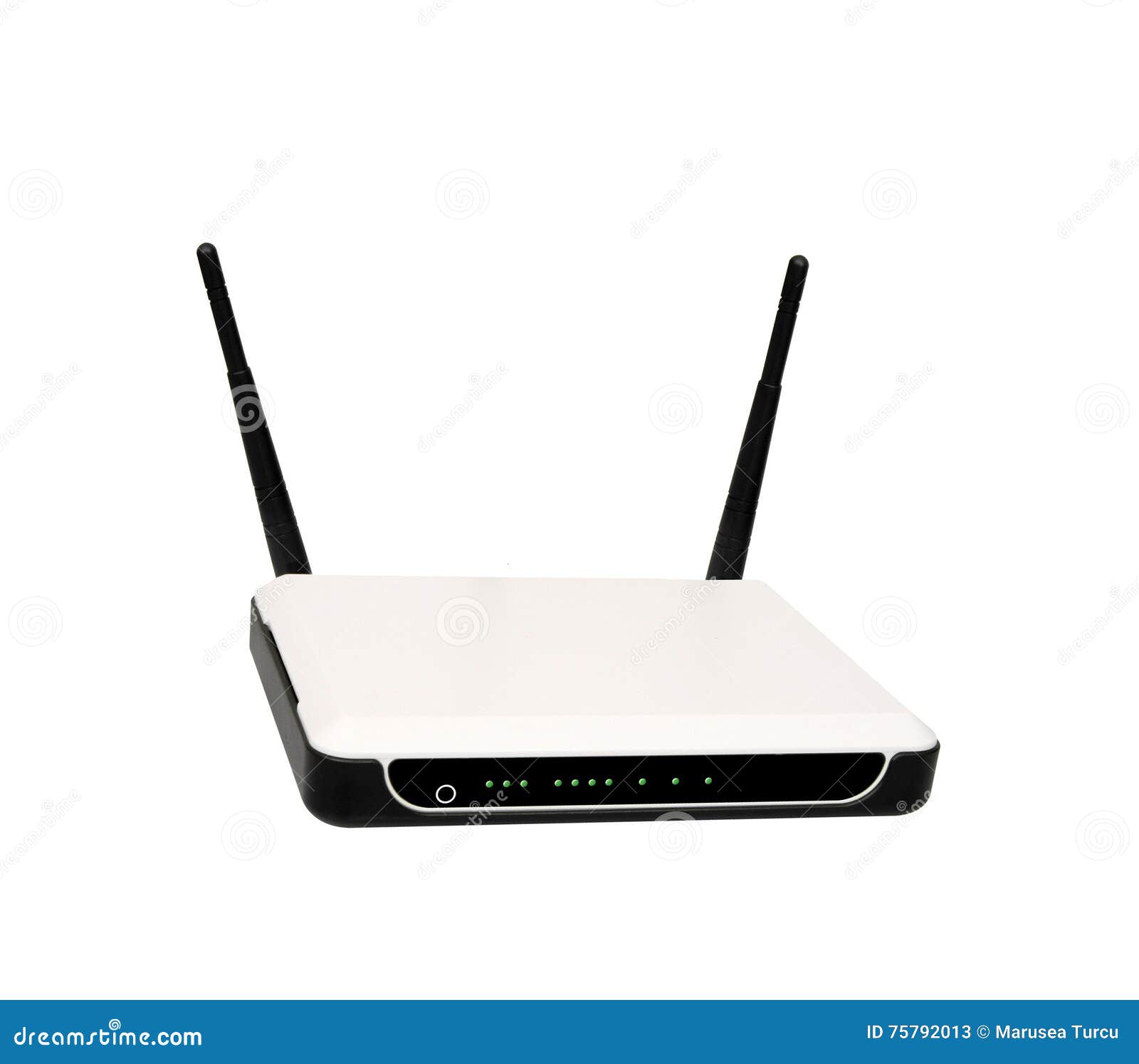 Wireless router stock image. Image of plastic, ethernet - 75792013