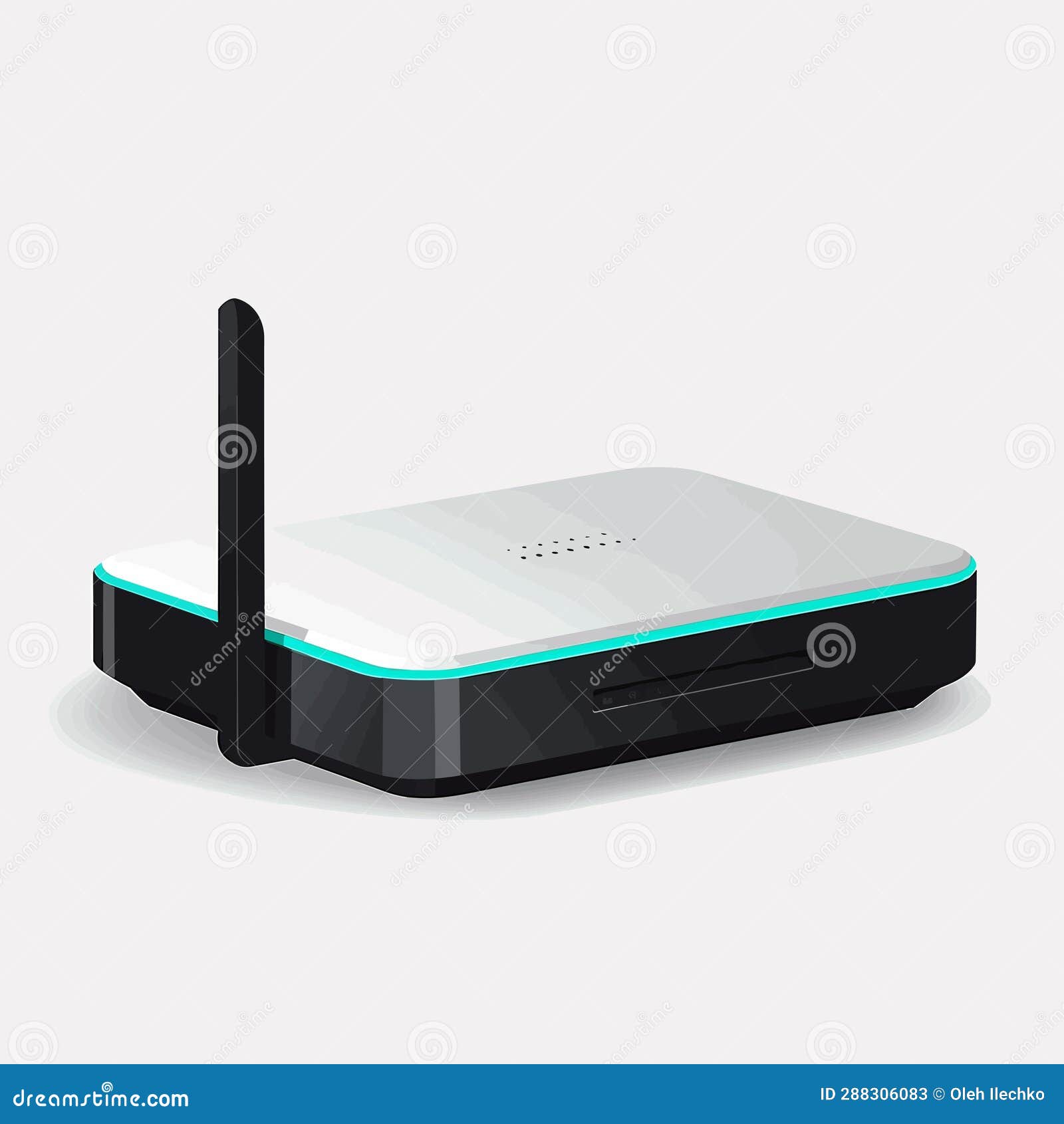 Wireless Router Vector Flat Minimalistic Isolated Illustration Stock ...