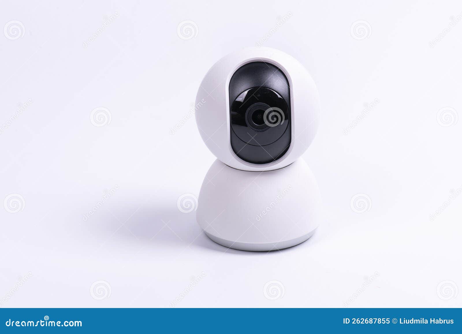 Wireless Security Camera Isolated on White Background. Home Security ...