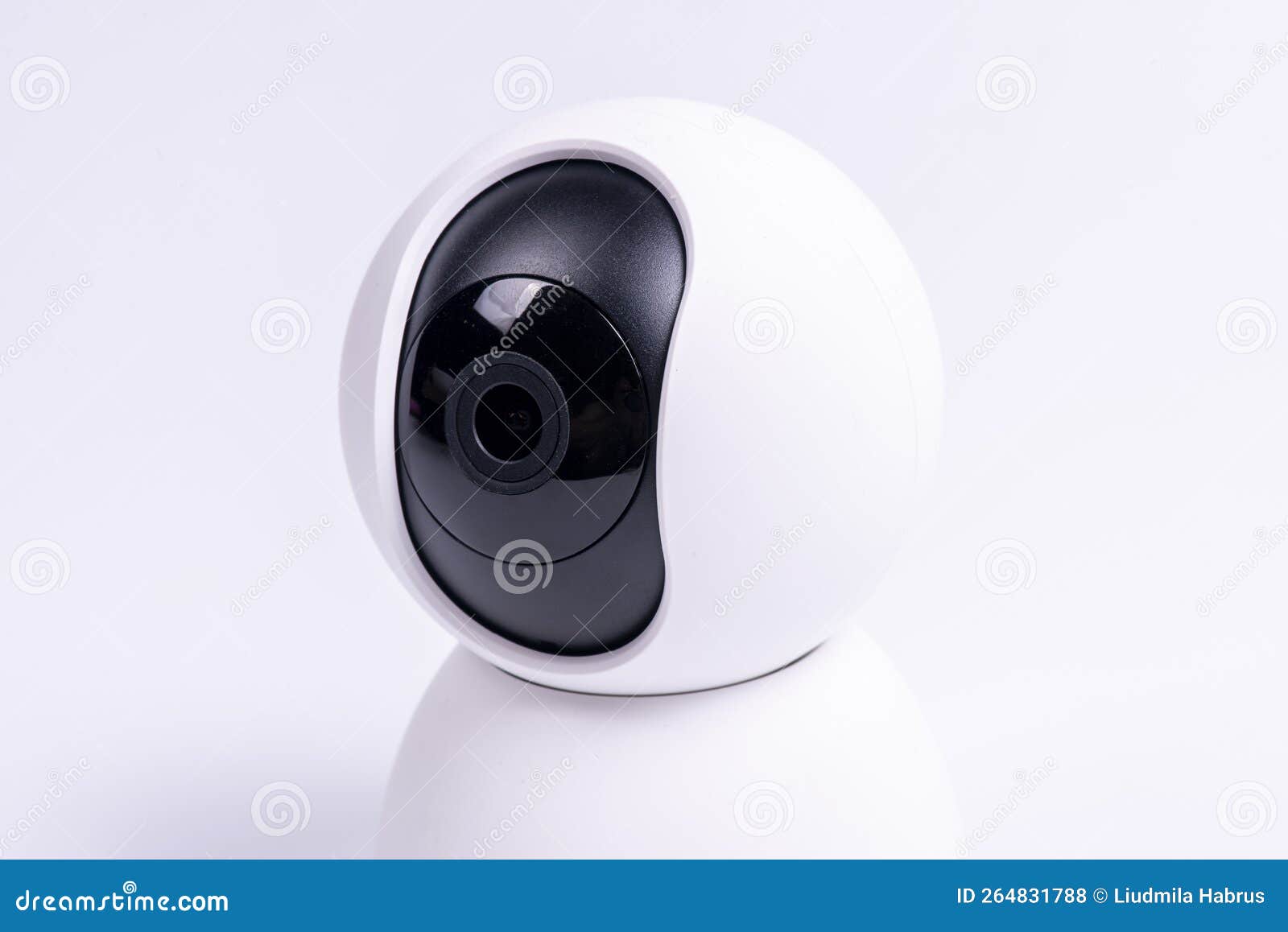 Wireless Security Camera Isolated on White Background. Home Security ...