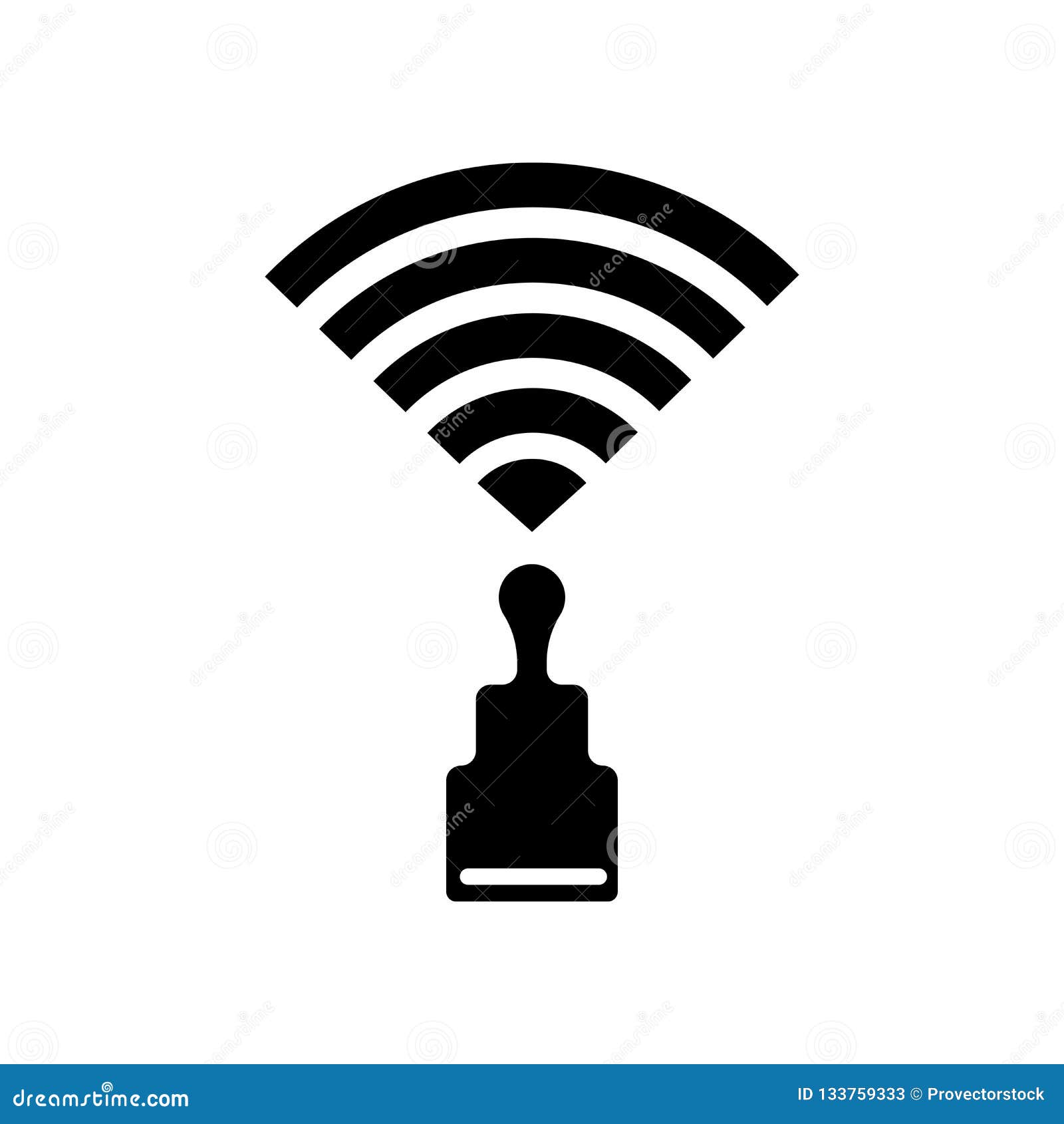 Wireless Signal Icon Vector Sign and Symbol Isolated on White Ba Stock ... Wireless Signal Icon Vector Sign and Symbol Isolated on White Ba Stock ...