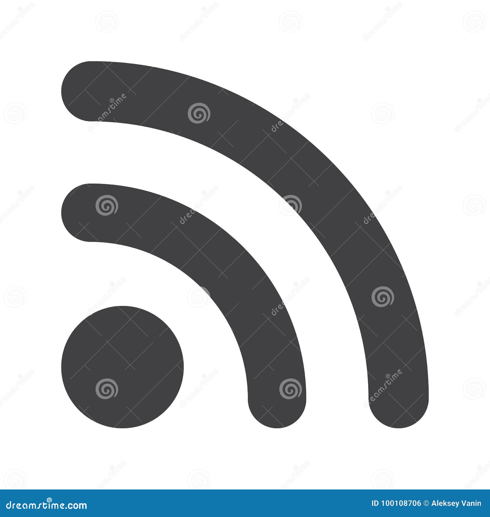 Wireless Signal Icon Vector Stock Vector - Illustration of access ... Wireless Signal Icon Vector Stock Vector - Illustration of access ...