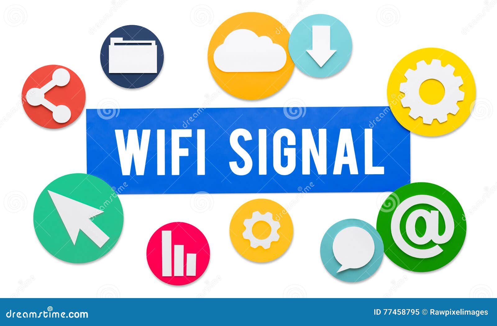 Wireless Wi-fi Signal Royalty-Free Stock Photo | CartoonDealer.com ...