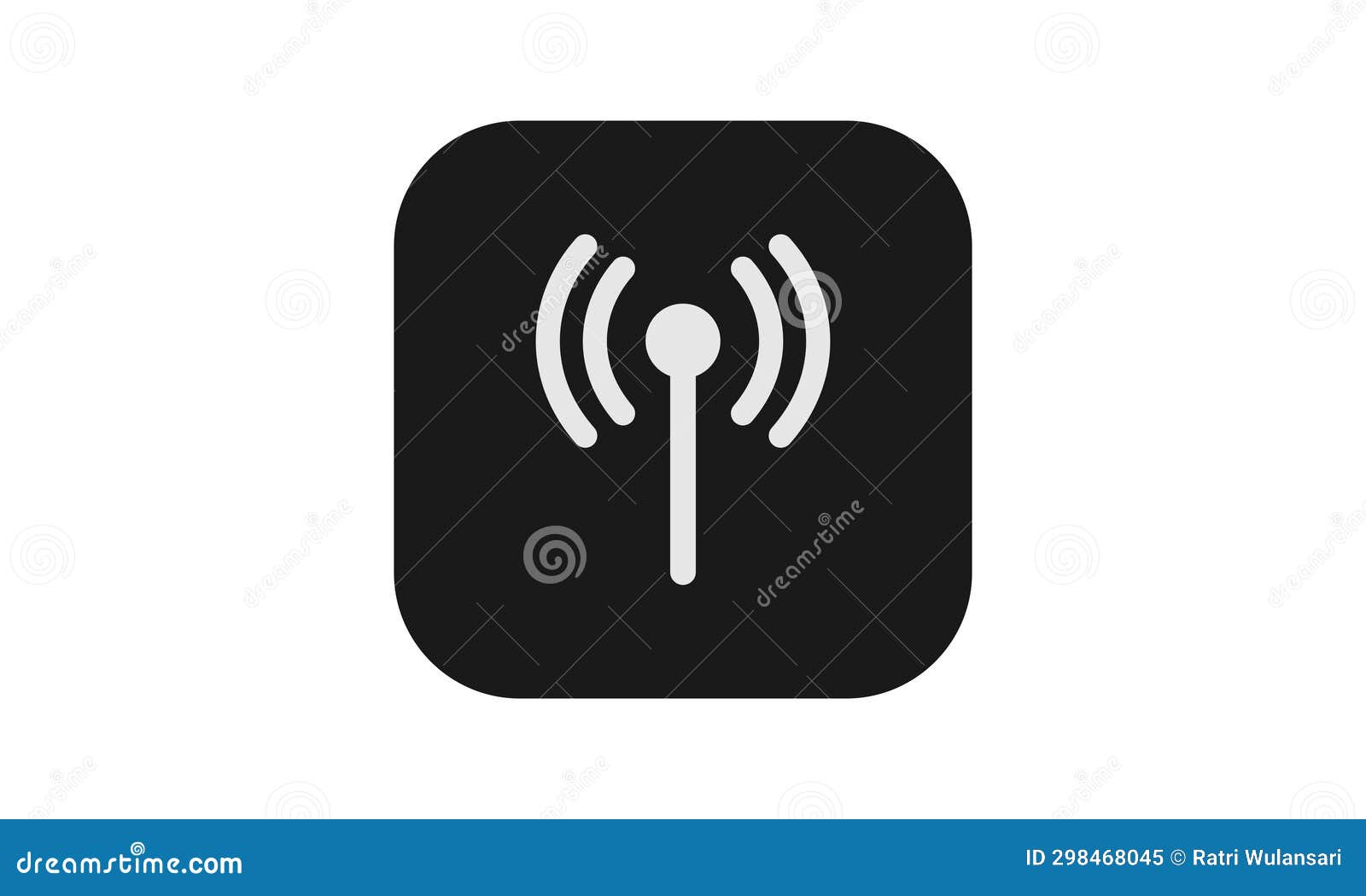 Wireless Silhouette Symbol Icon Design Vector Stock Vector ...
