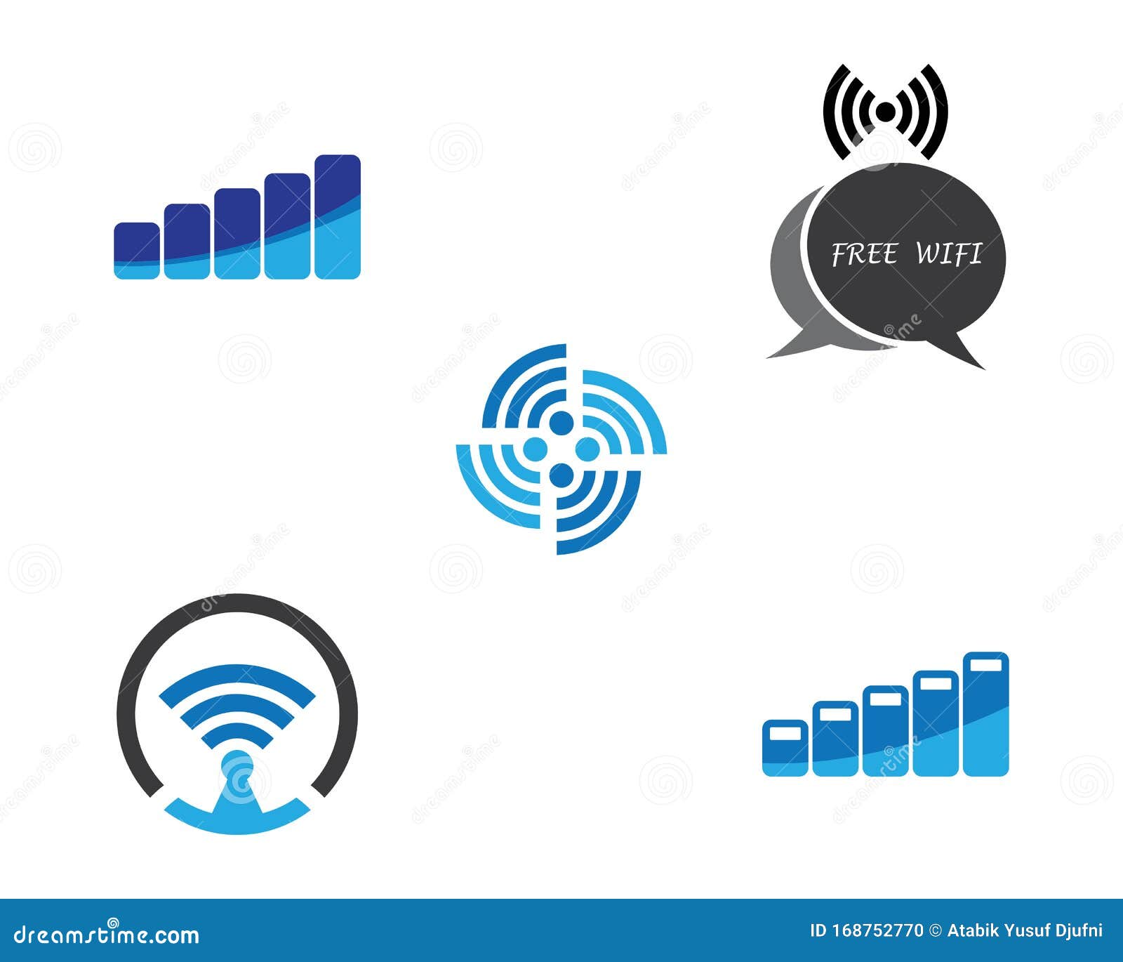 Wireless Symbol Illustration Stock Vector - Illustration of graphic ...