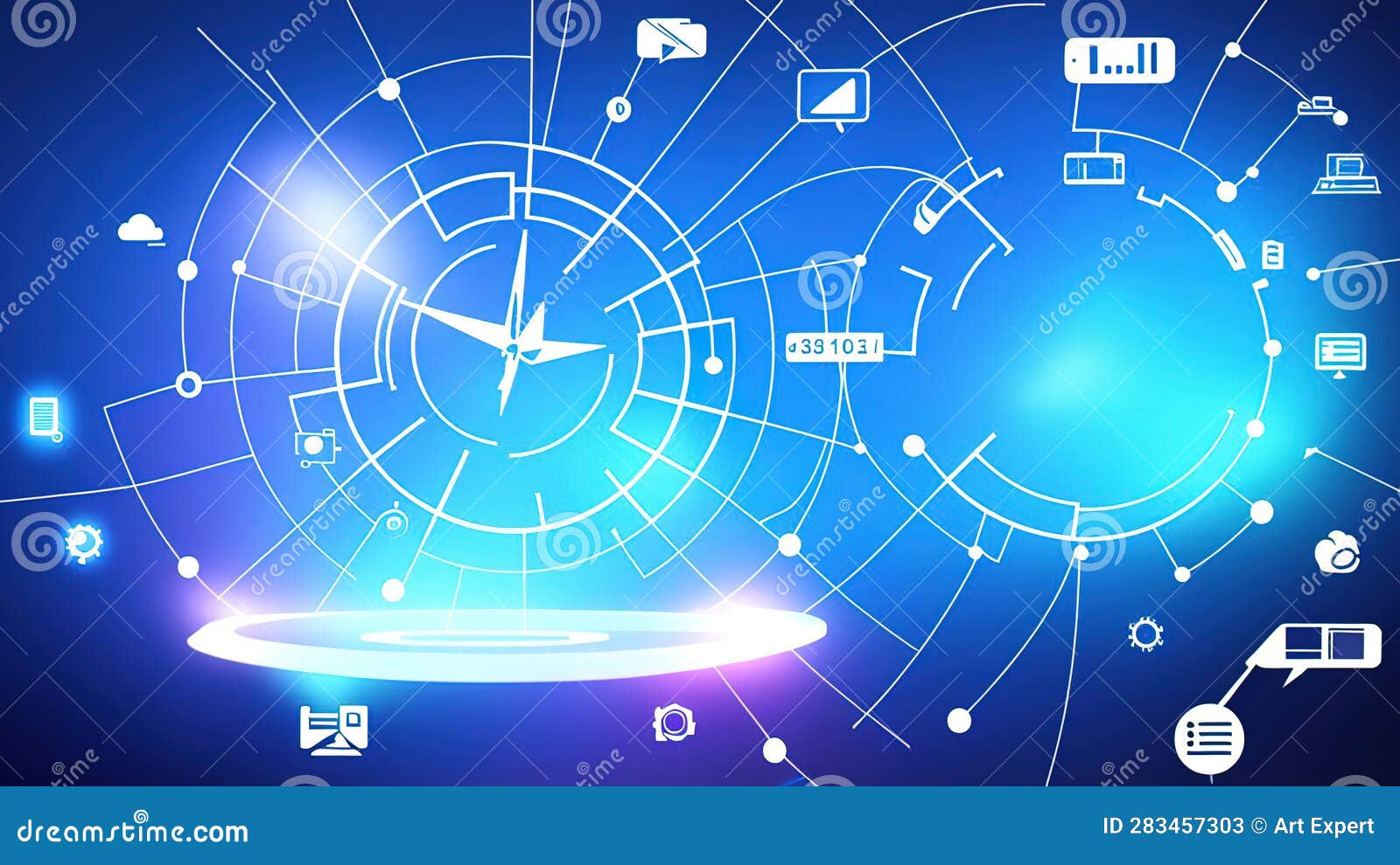 Wireless Technologies Communication that Brings People Together Stock ...