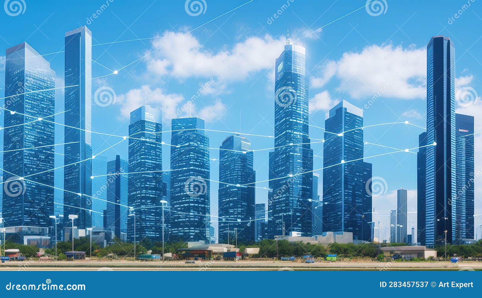 Wireless Technologies Communication that Brings People Together Stock ...