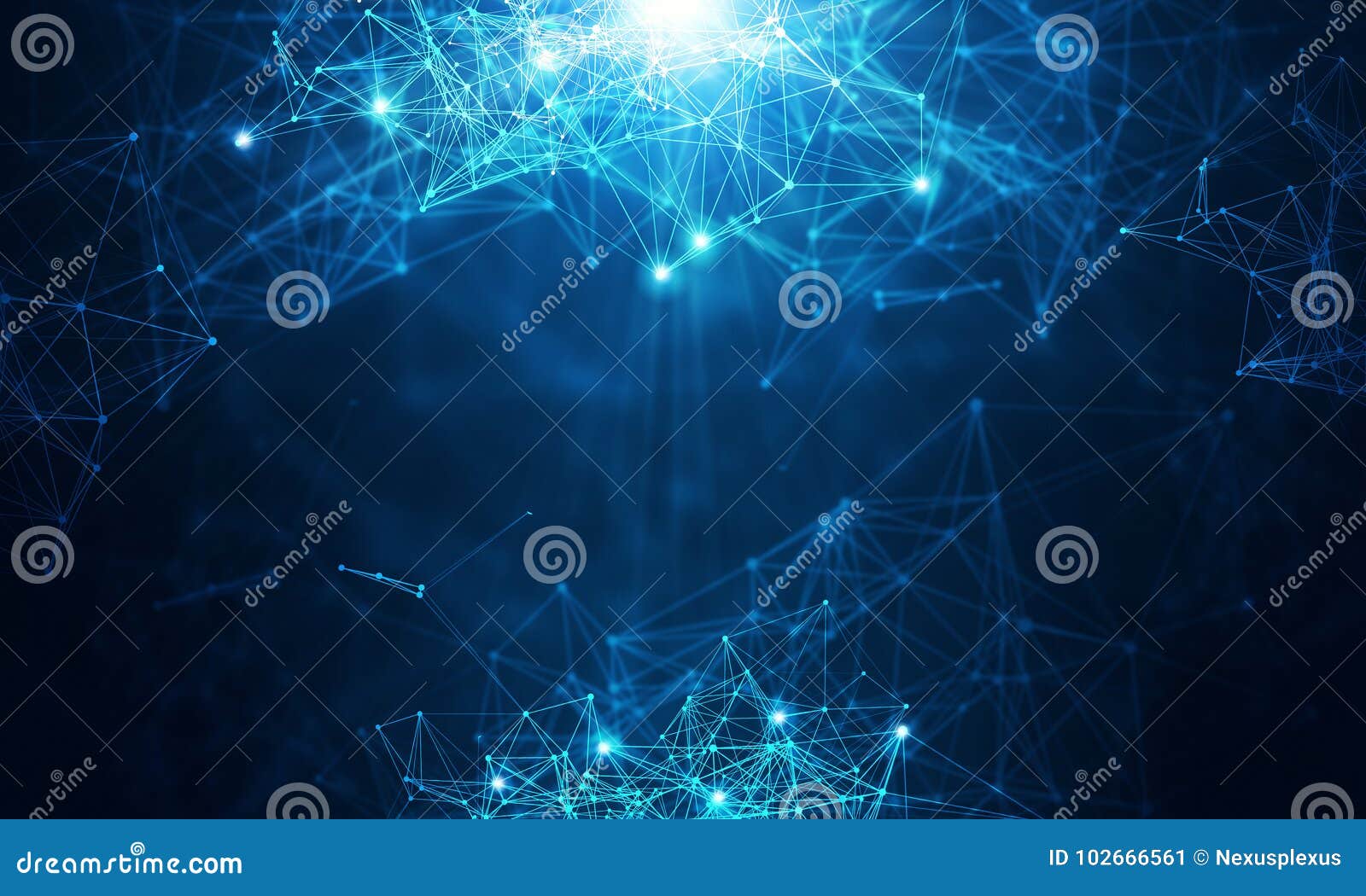 Wireless Technology Concept Stock Illustration - Illustration of blue ...