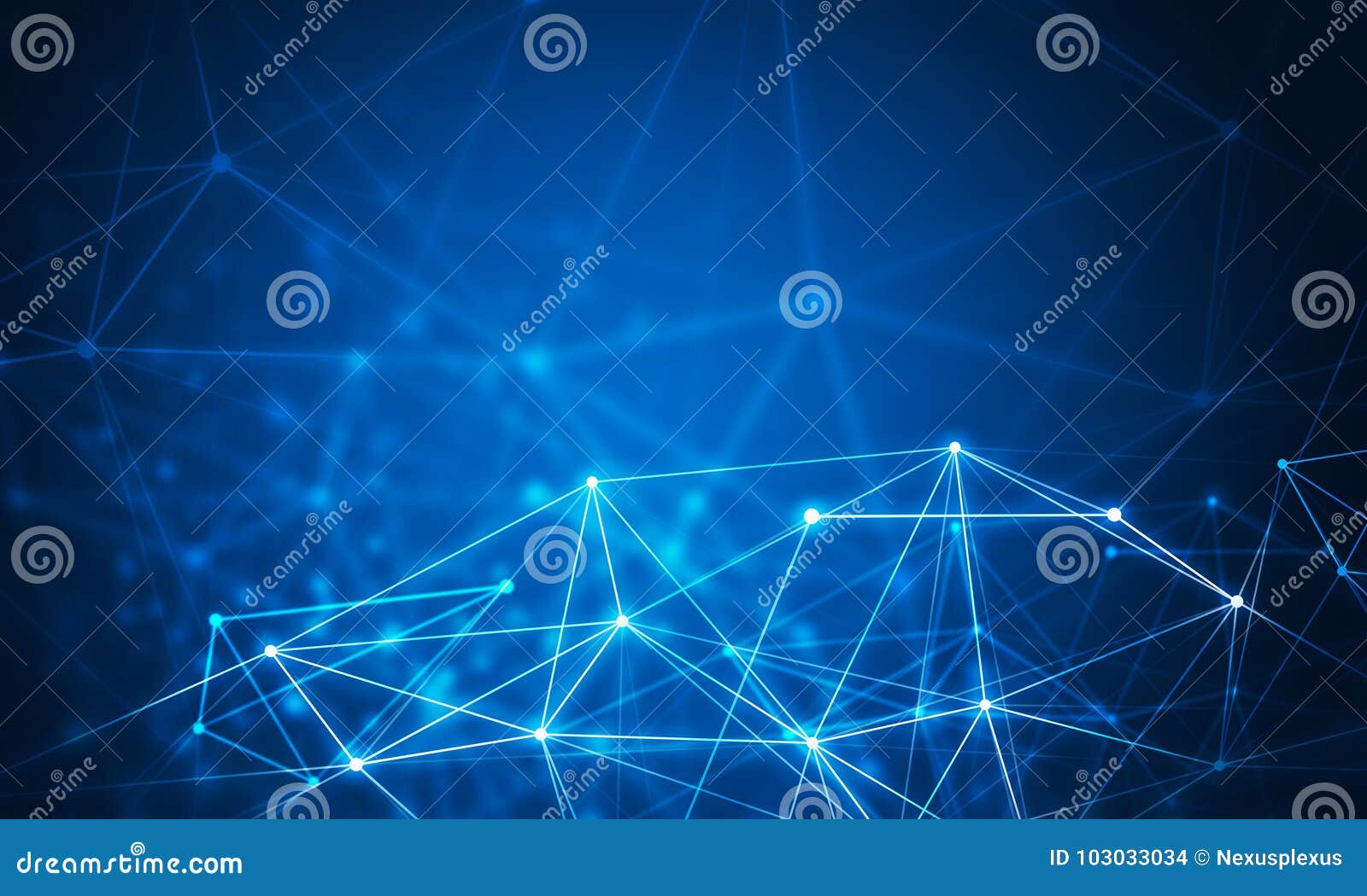 Wireless Technology Concept Stock Illustration - Illustration of blue ...