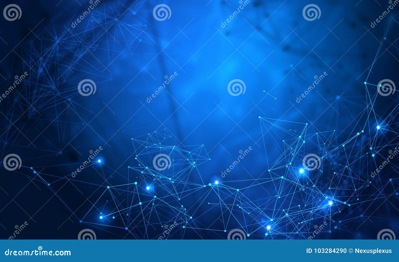 Wireless Technology Concept Stock Illustration - Illustration of mesh ...