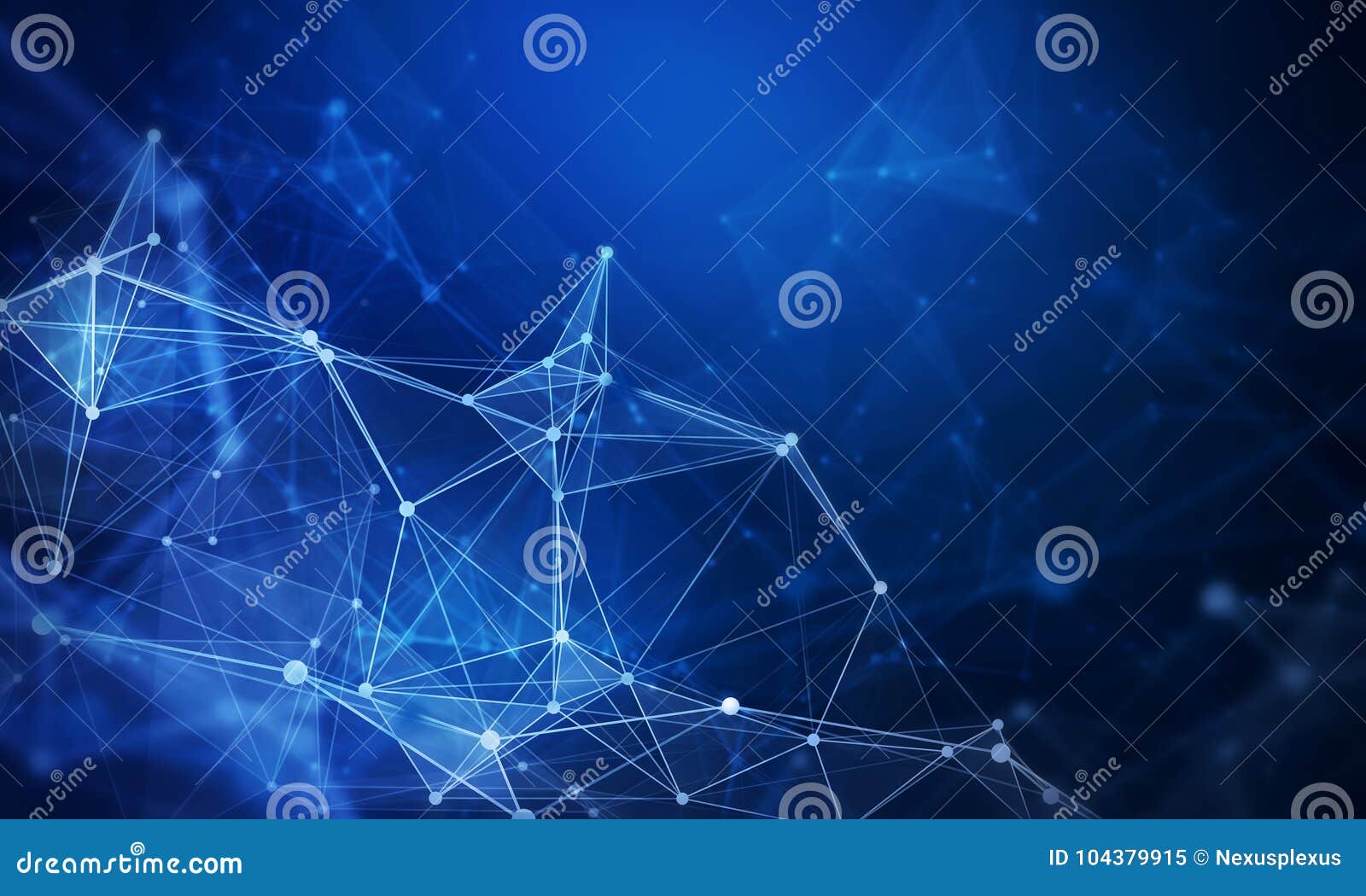 Wireless Technology Concept Stock Image - Image of abstract, polygonal ...