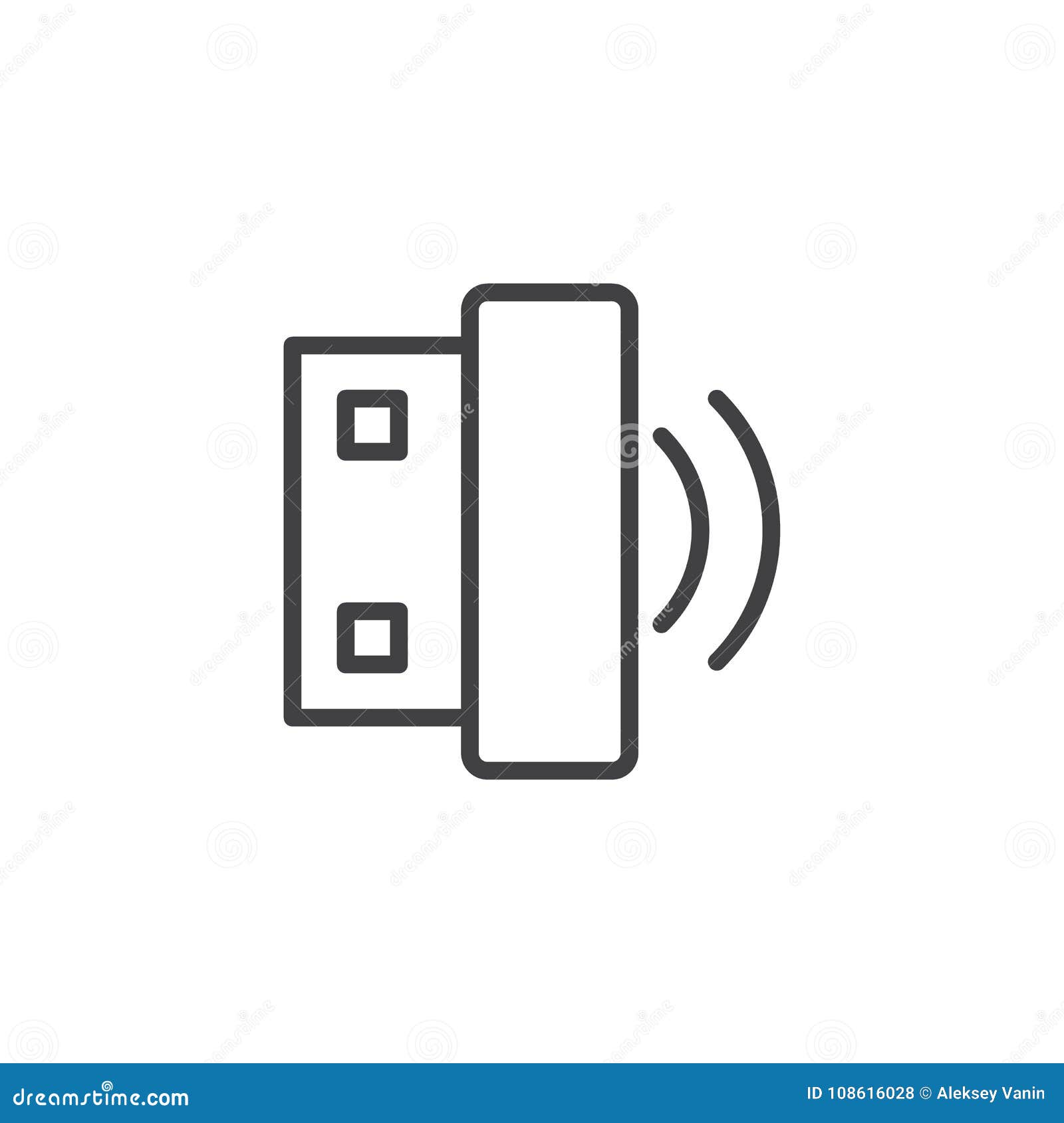 Wireless Usb Antenna Line Icon Stock Vector - Illustration of design ... Wireless Usb Antenna Line Icon Stock Vector - Illustration of design ...