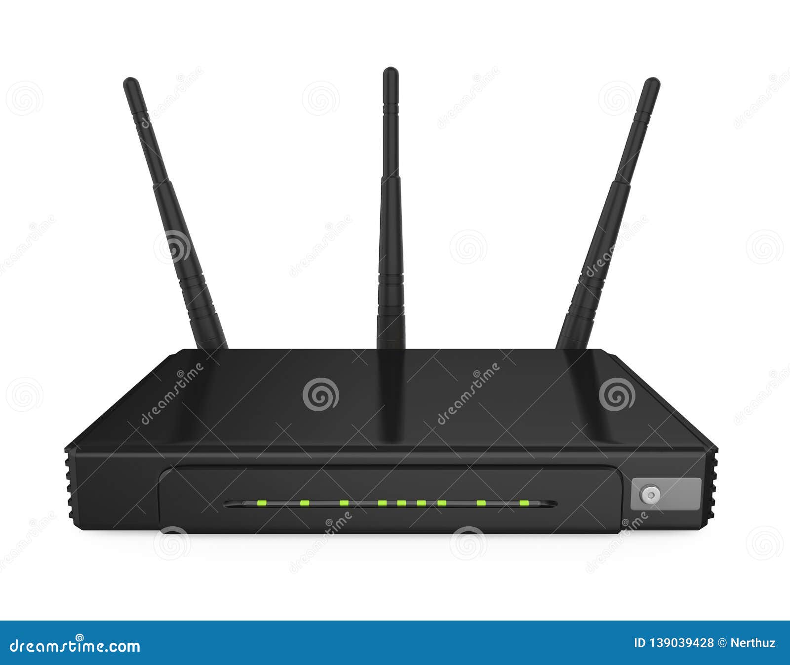 Wireless Wifi Router Isolated Stock Illustration - Illustration of ...