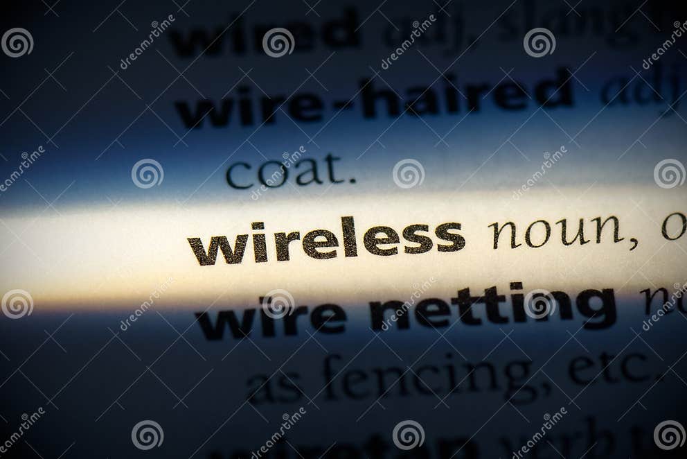 Wireless stock photo. Image of writing, paper, book - 161575996