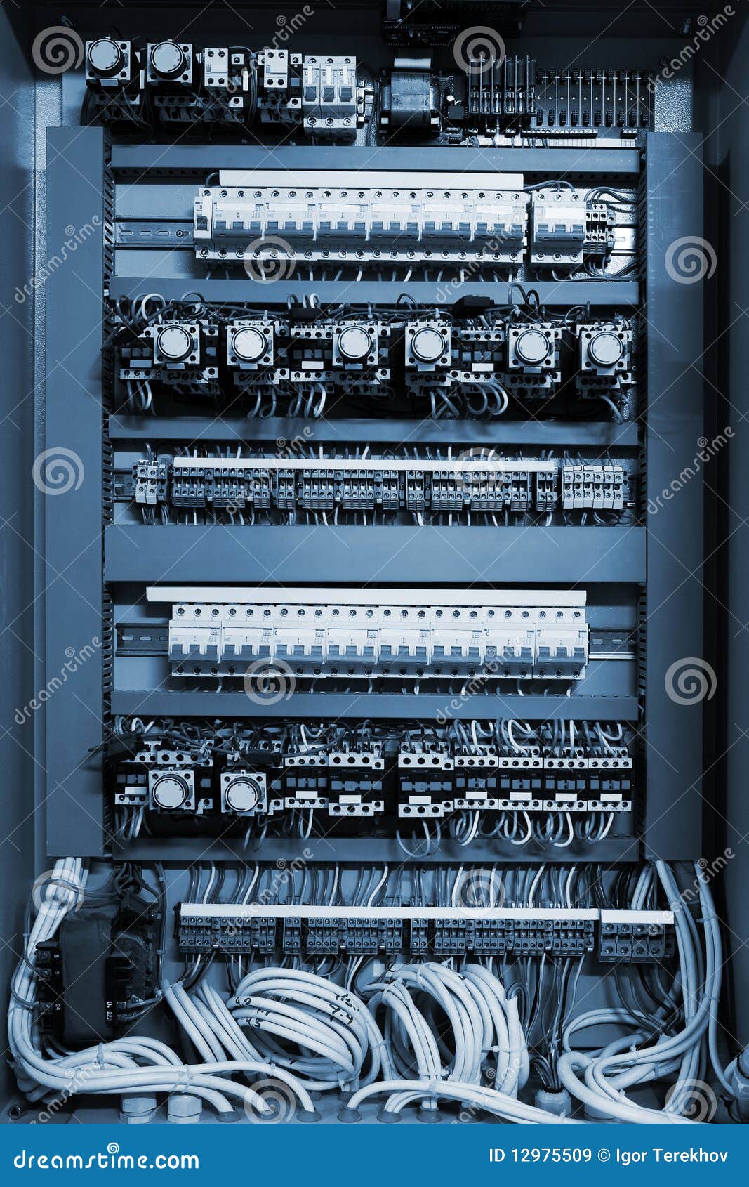Wires in a box stock image. Image of macro, connection - 12975509