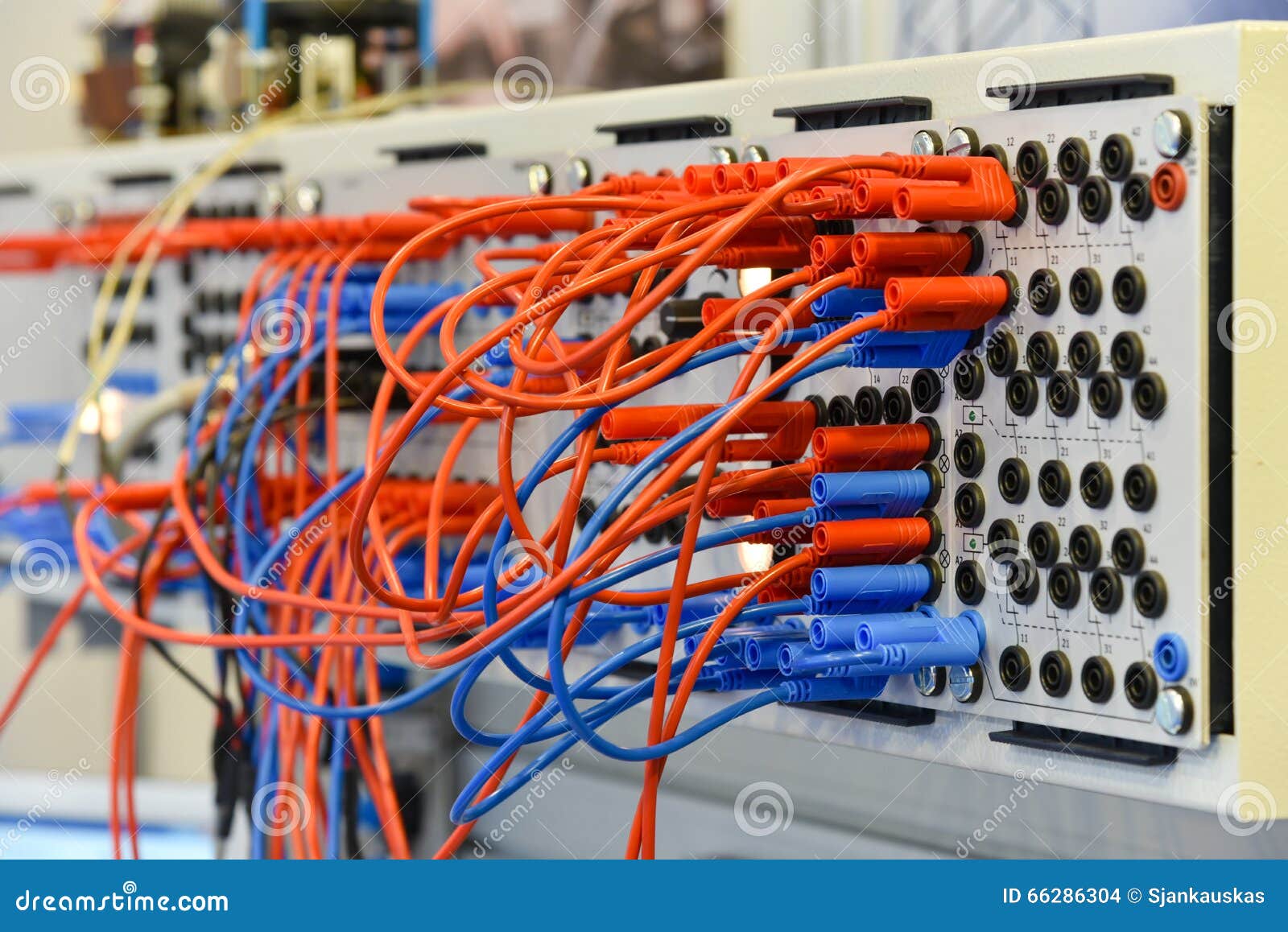 Wires and cables stock photo. Image of broadband, connection - 66286304