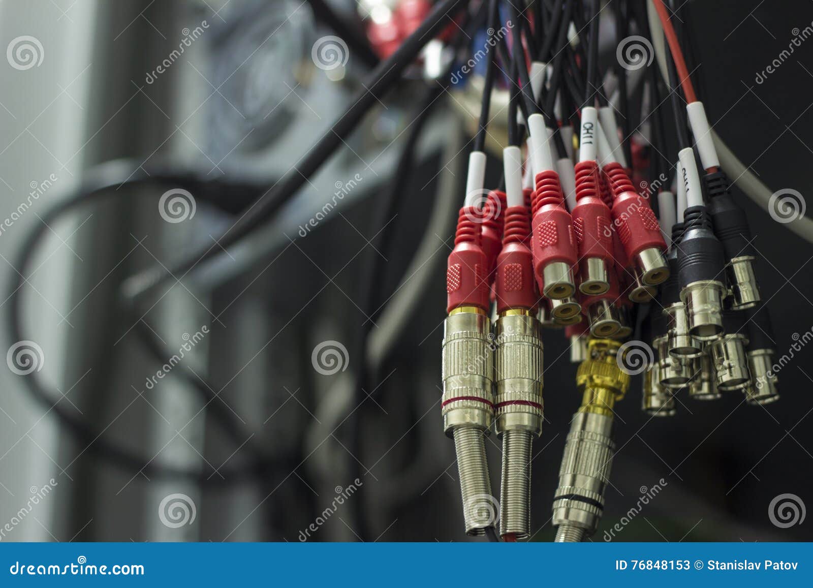 Wires connection stock image. Image of machine, concept - 76848153
