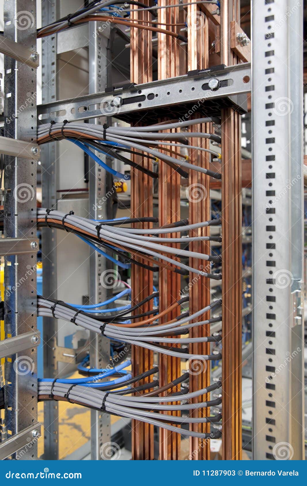 Wires and copper stock image. Image of industries, ammeter - 11287903