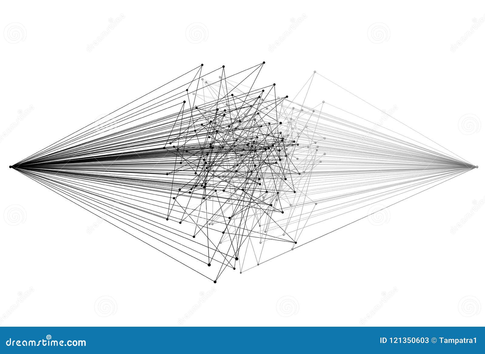 Wires. Digital Data Computer Network Stock Illustration - Illustration ...