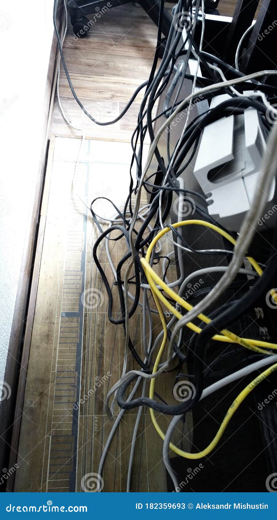 Wires Electric Mess stock image. Image of converter - 182359693