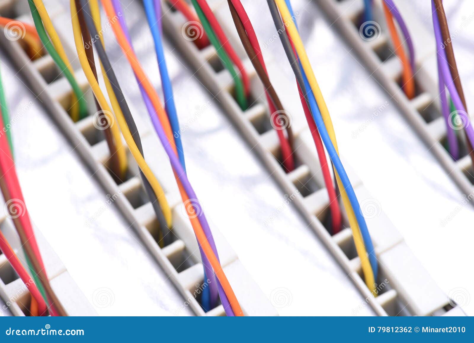 Wires IP Switchboard Panel stock photo. Image of electrical - 79812362
