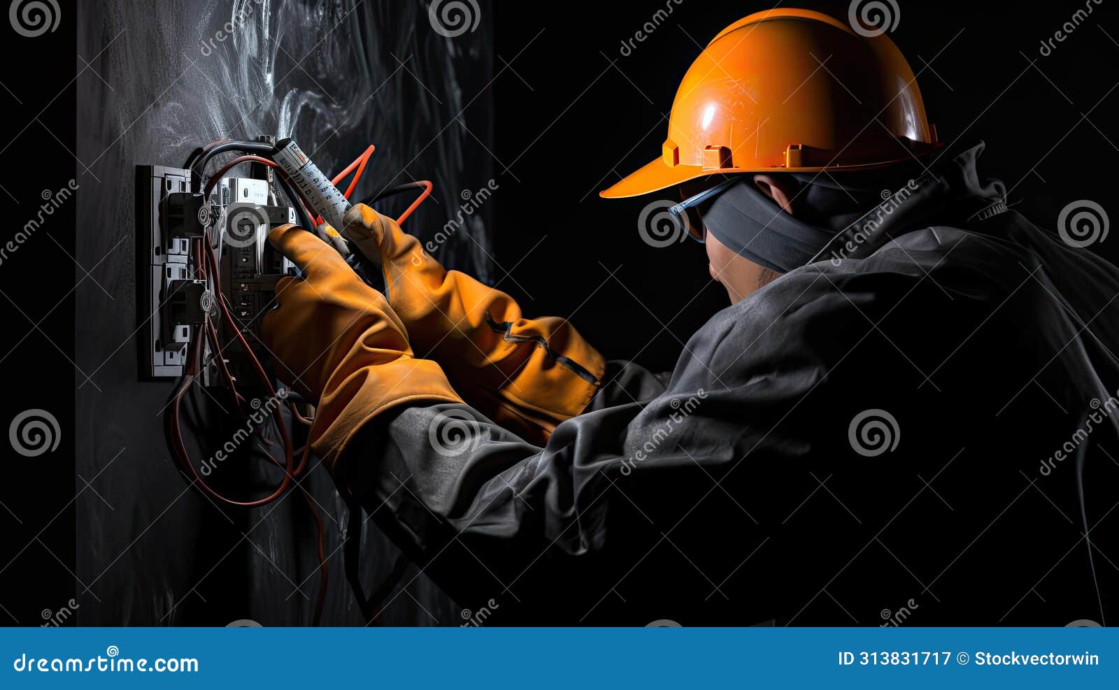 Wires Removing Light Switch Stock Illustration - Illustration of plate ...