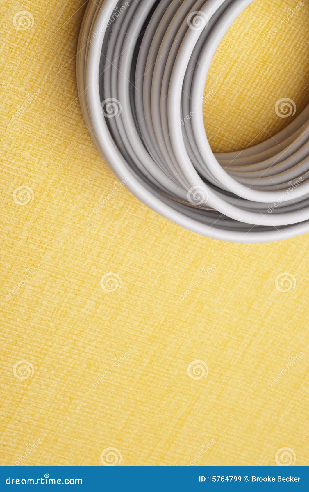 Wires on Yellow stock image. Image of copy, technology - 15764799