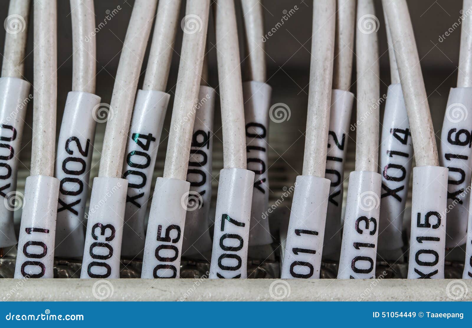 Wiring -- Control Panel With Wires Royalty-Free Stock Photography ...