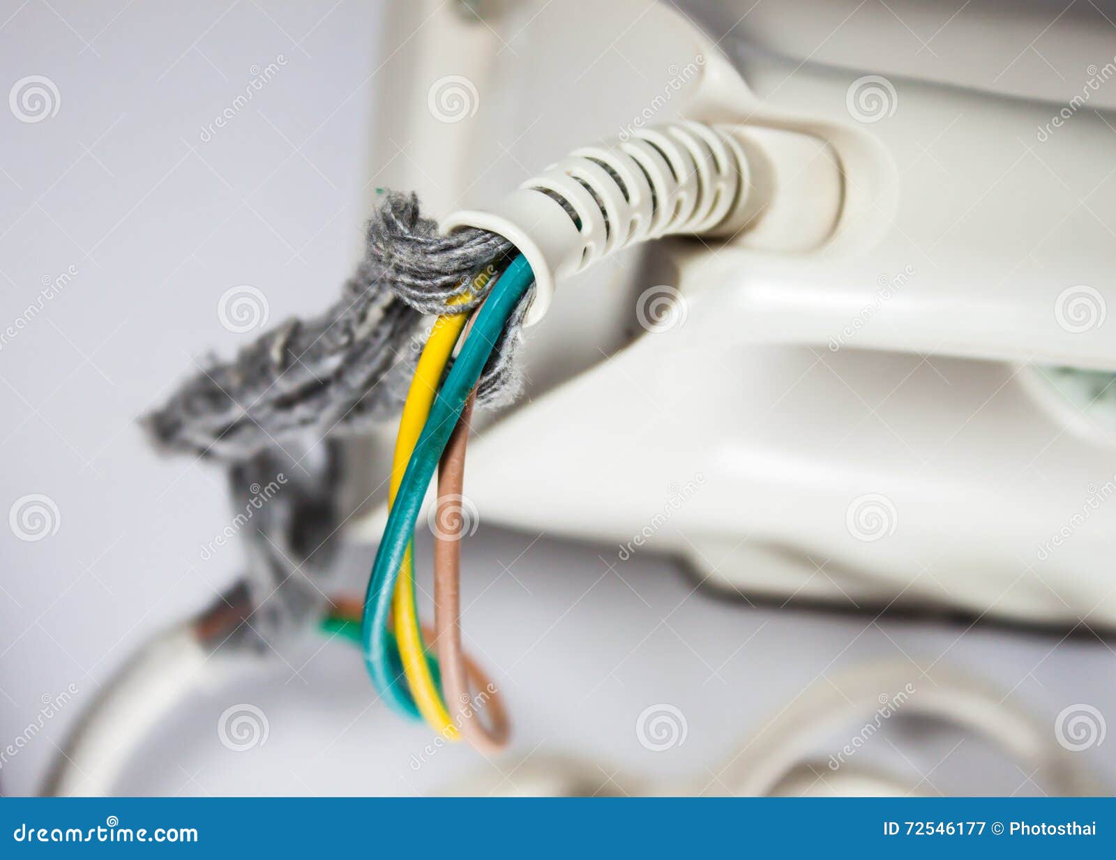 Wiring Defective Iron,de-focused and Blurred Stock Image - Image of ...