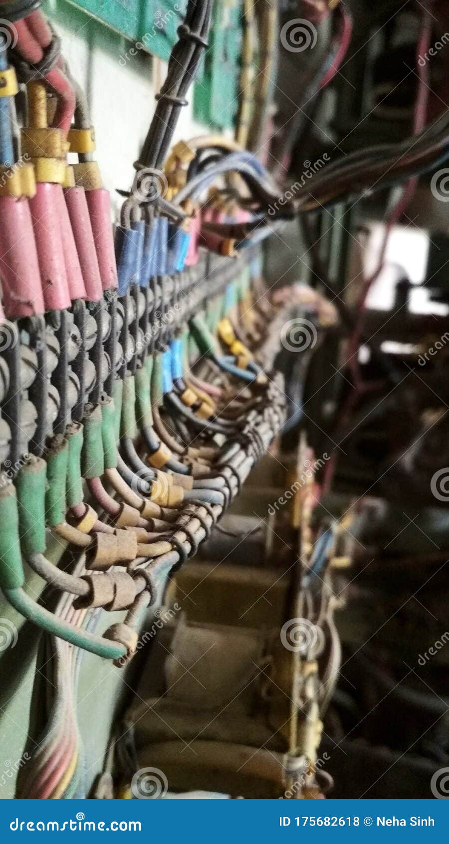 Wiring stock photo. Image of wiring, cables, circuit - 175682618