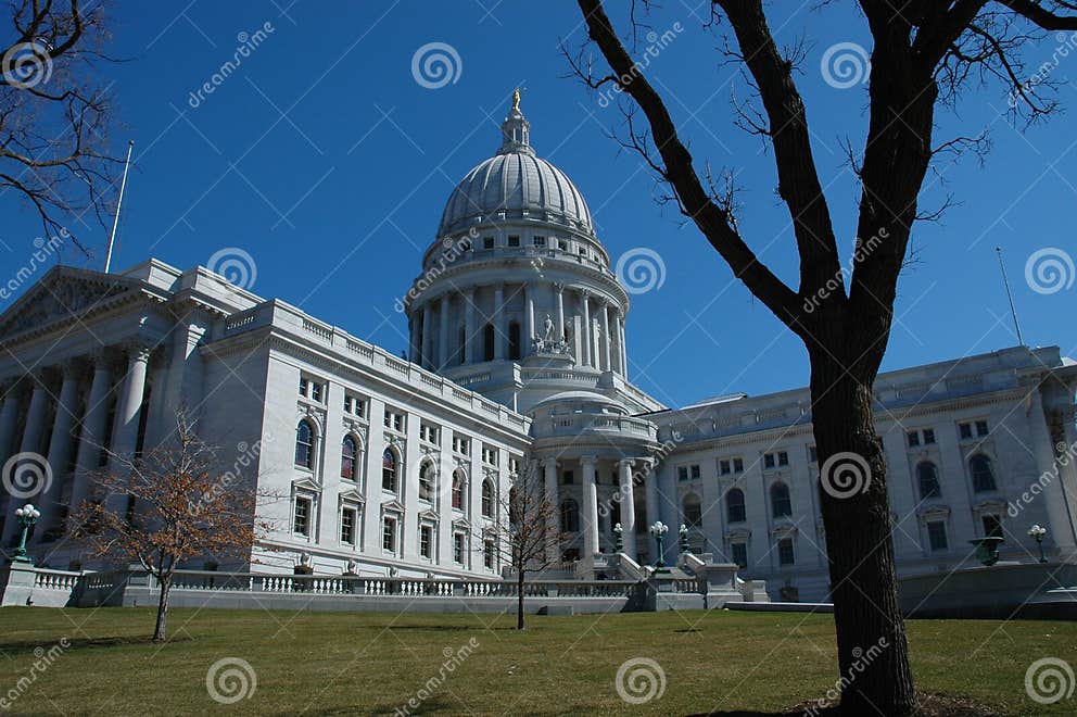 Wisconsin Capitol Building stock image. Image of wisconsin - 252013