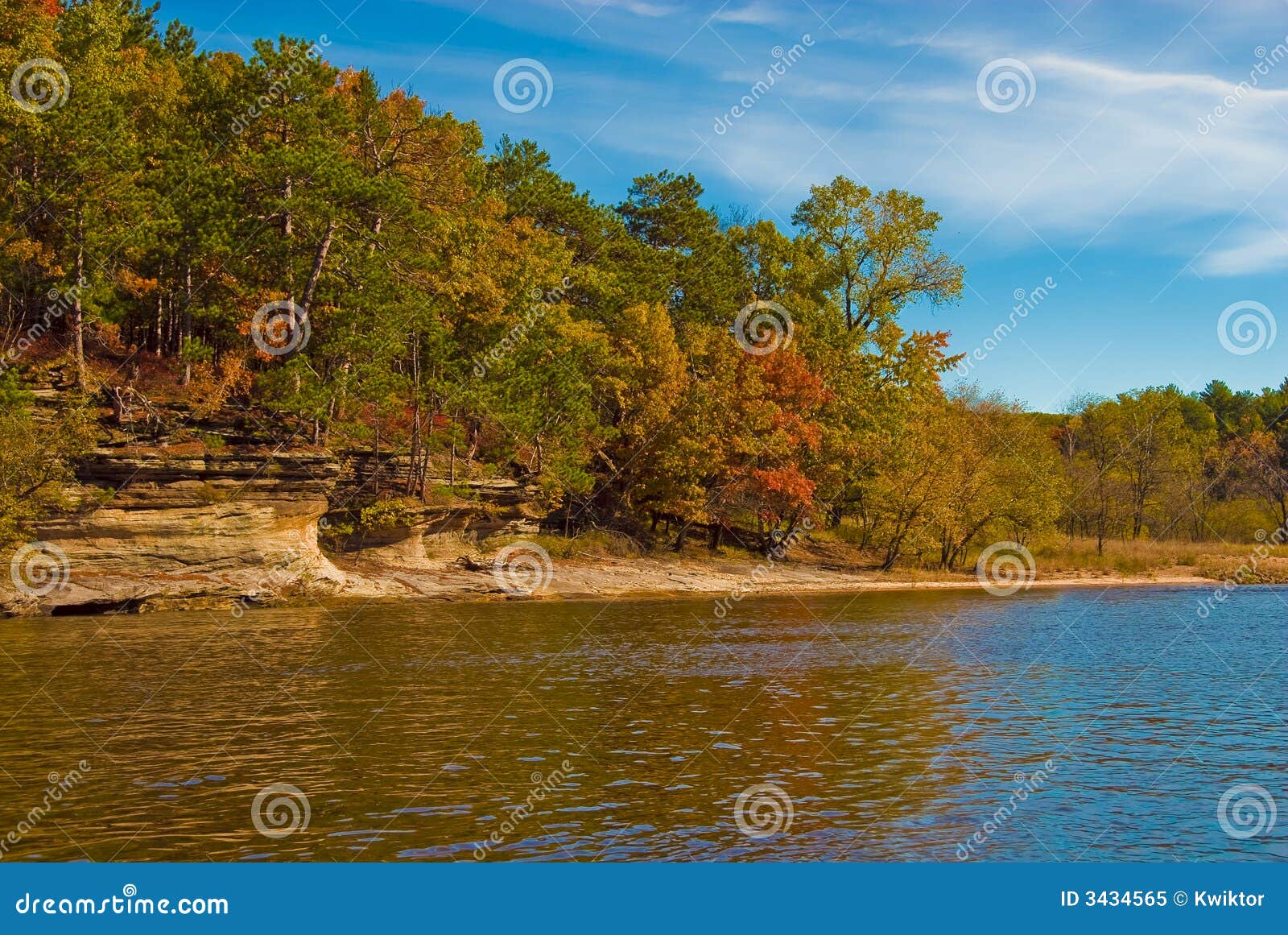 Wisconsin Dells stock image. Image of layers, forest, geologic - 3434565