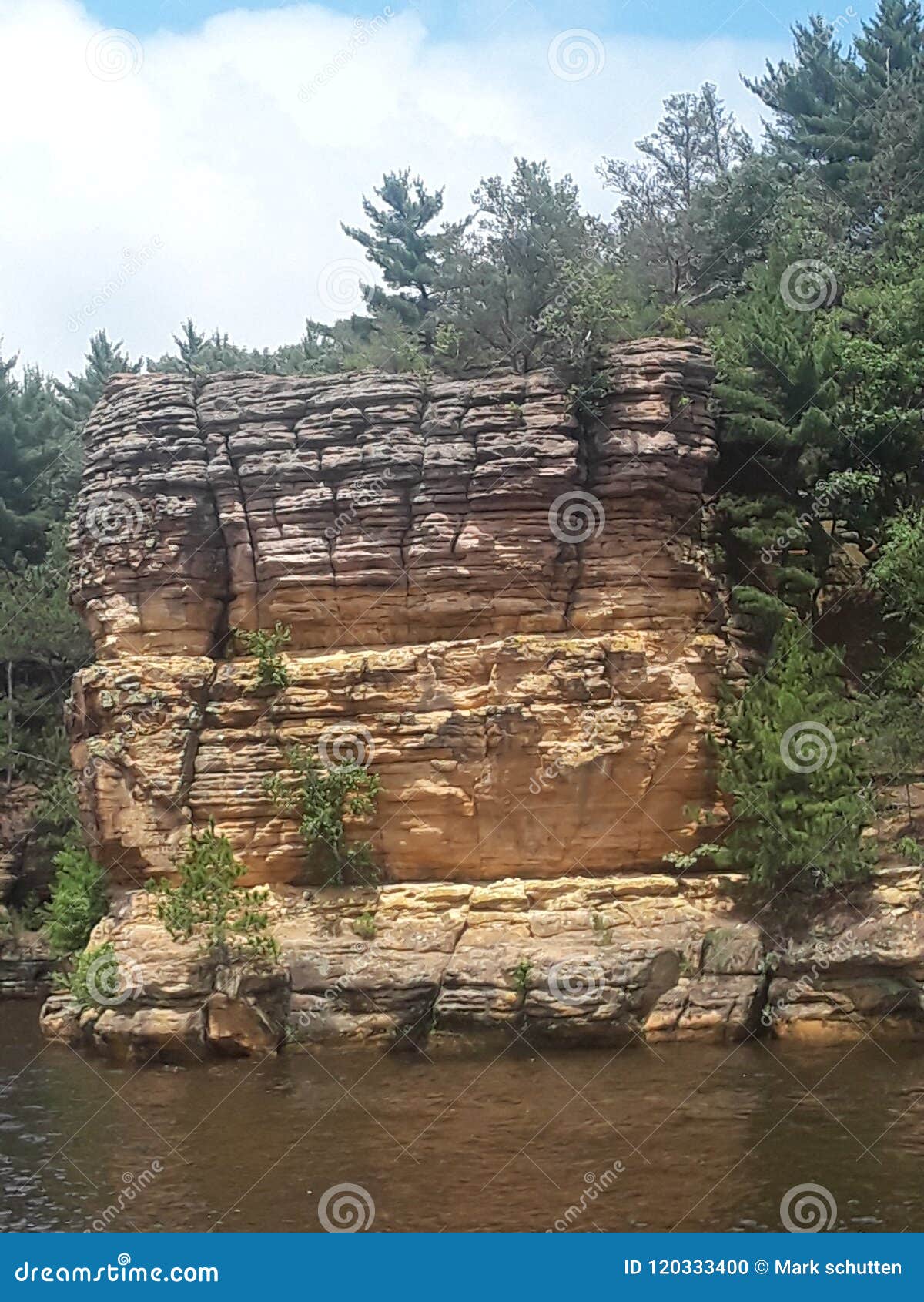 Wisconsin Dells stock photo. Image of river, dells, wisconsin - 120333400