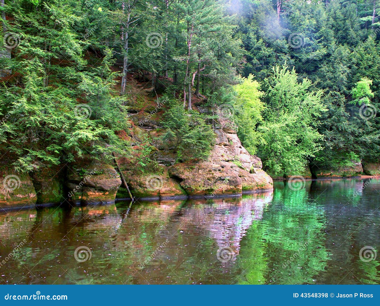 Wisconsin Dells Scenery stock photo. Image of nature - 43548398