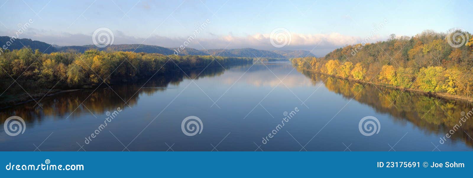 Wisconsin River stock image. Image of color, landforms - 23175691