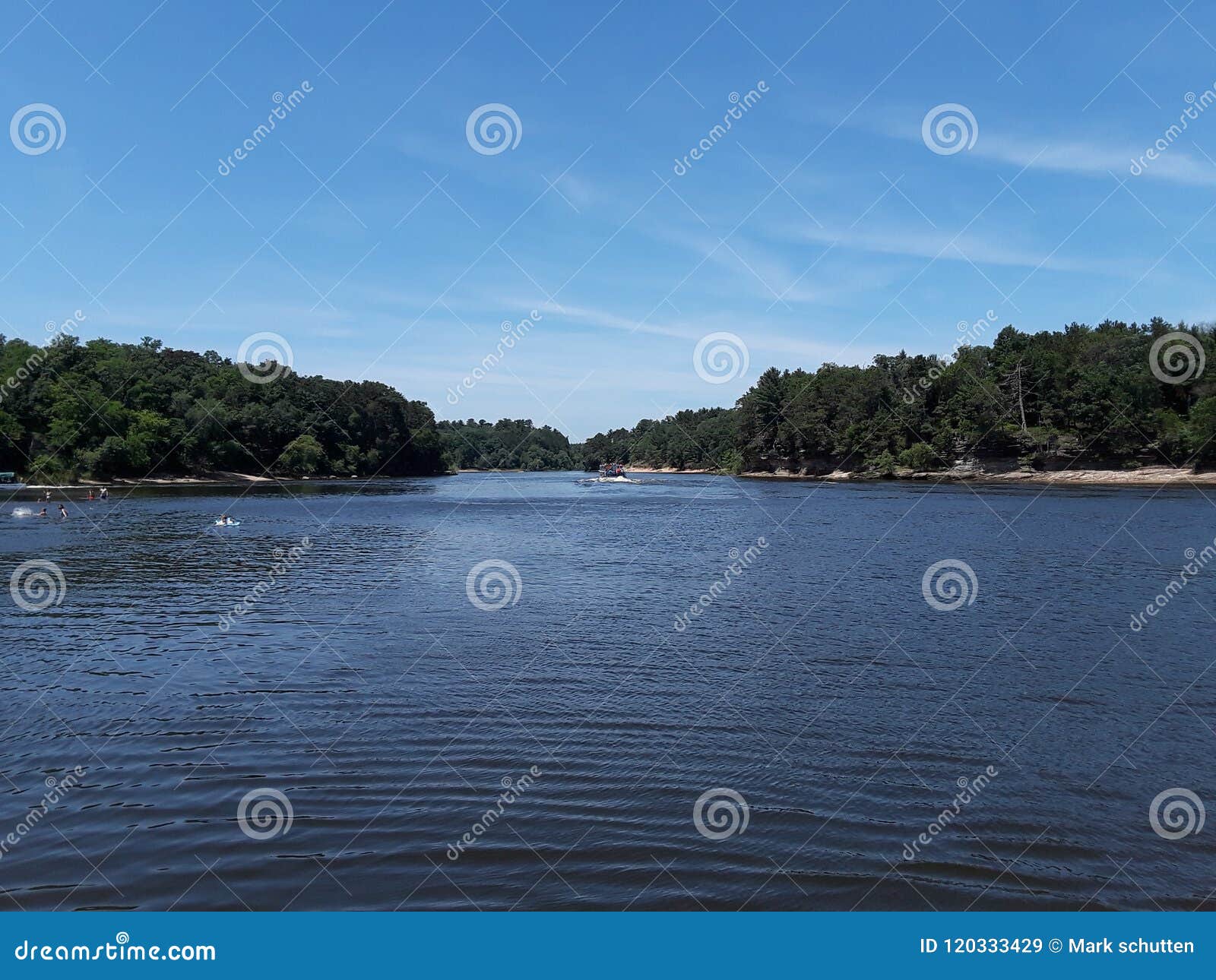 Wisconsin Dells stock image. Image of dells, river, wisconsin - 120333429
