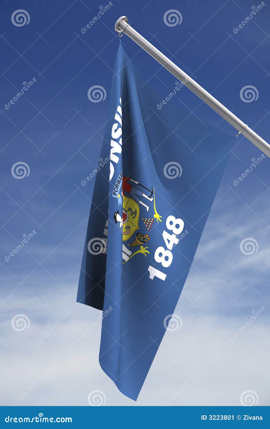 Wisconsin State Flag Stock Illustrations – 1,960 Wisconsin State Flag ...