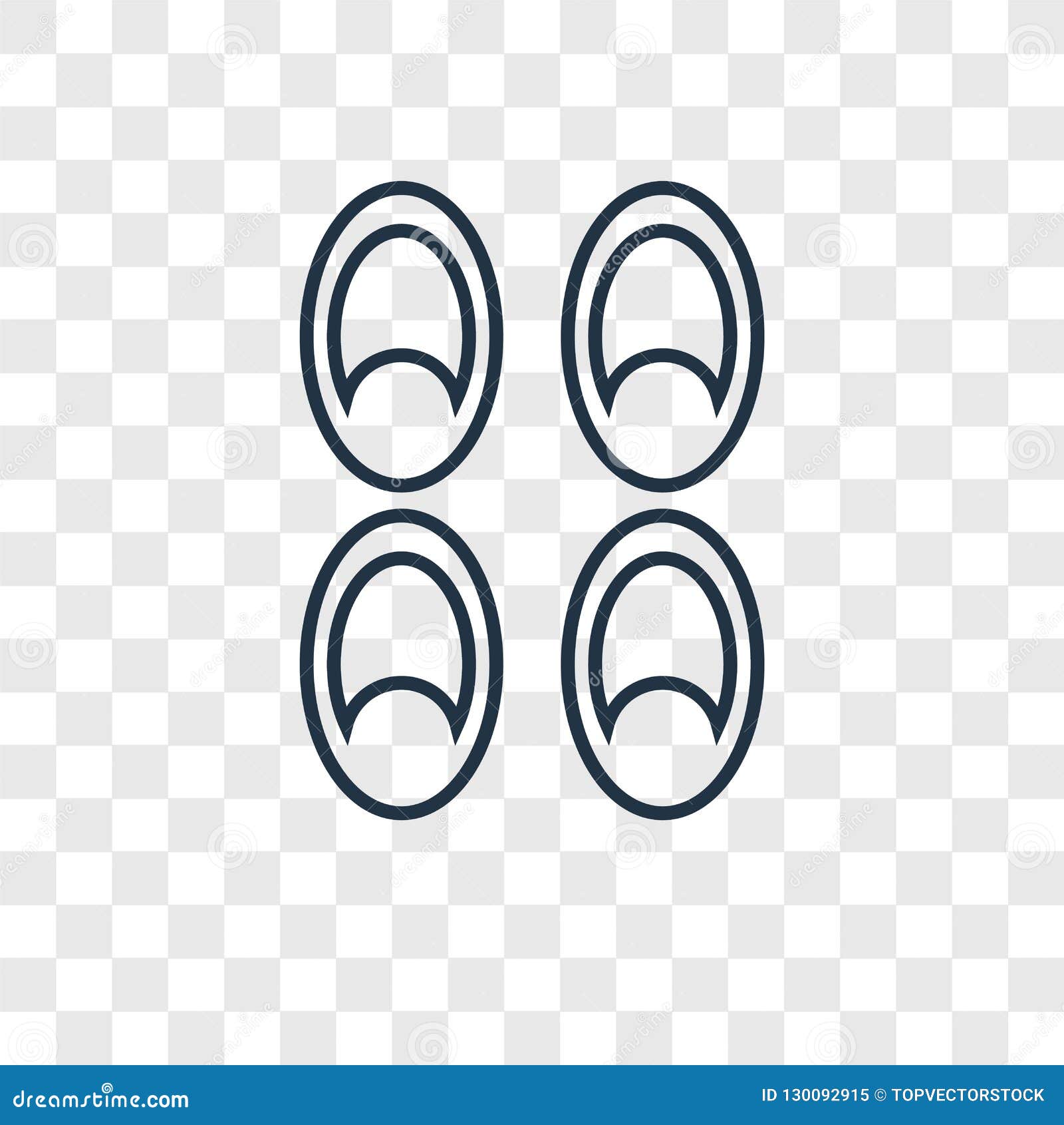 Wisdom Concept Vector Linear Icon Isolated on Transparent Background ...