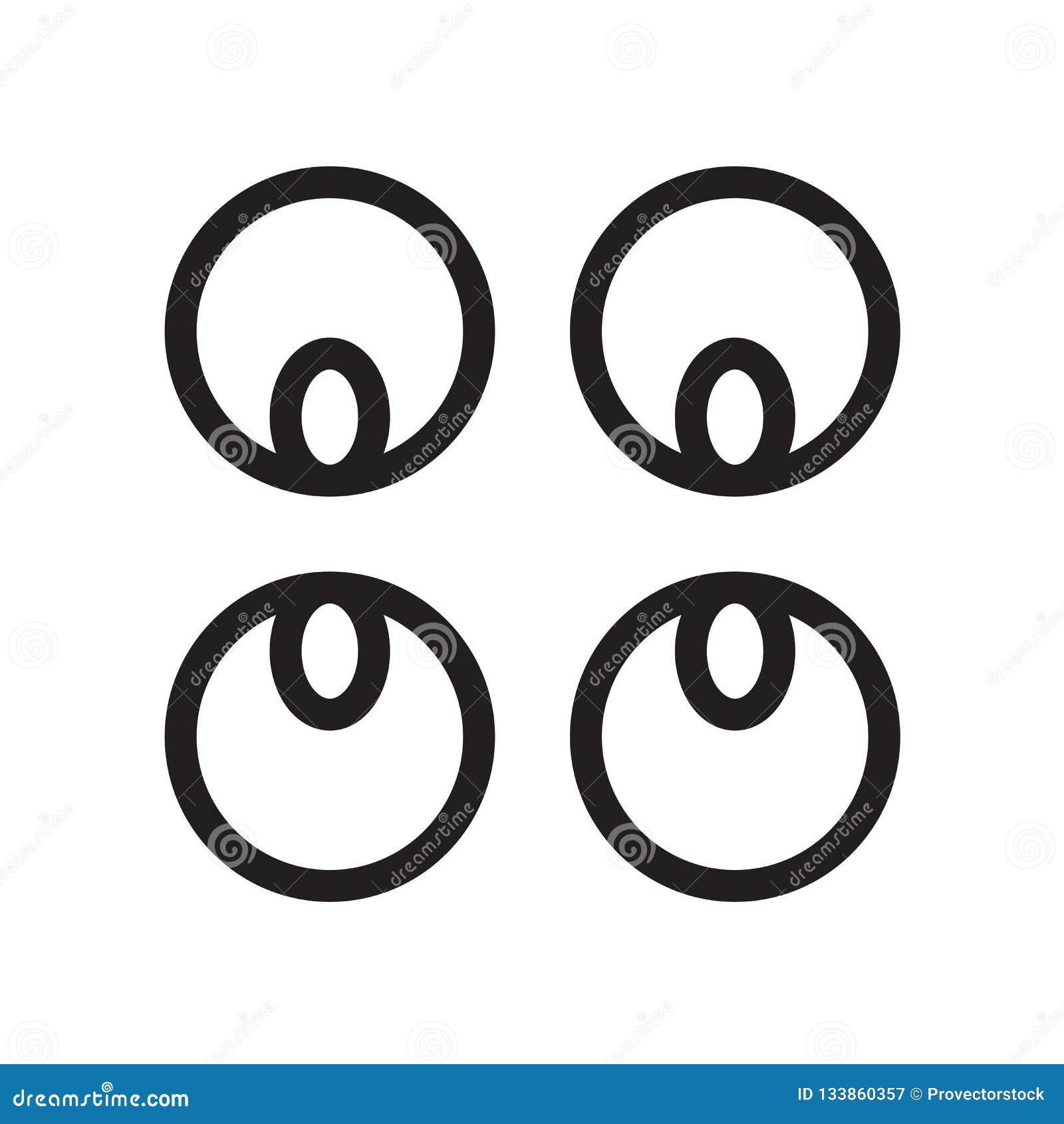 Wisdom Icon Isolated on White Background Stock Vector - Illustration of ...