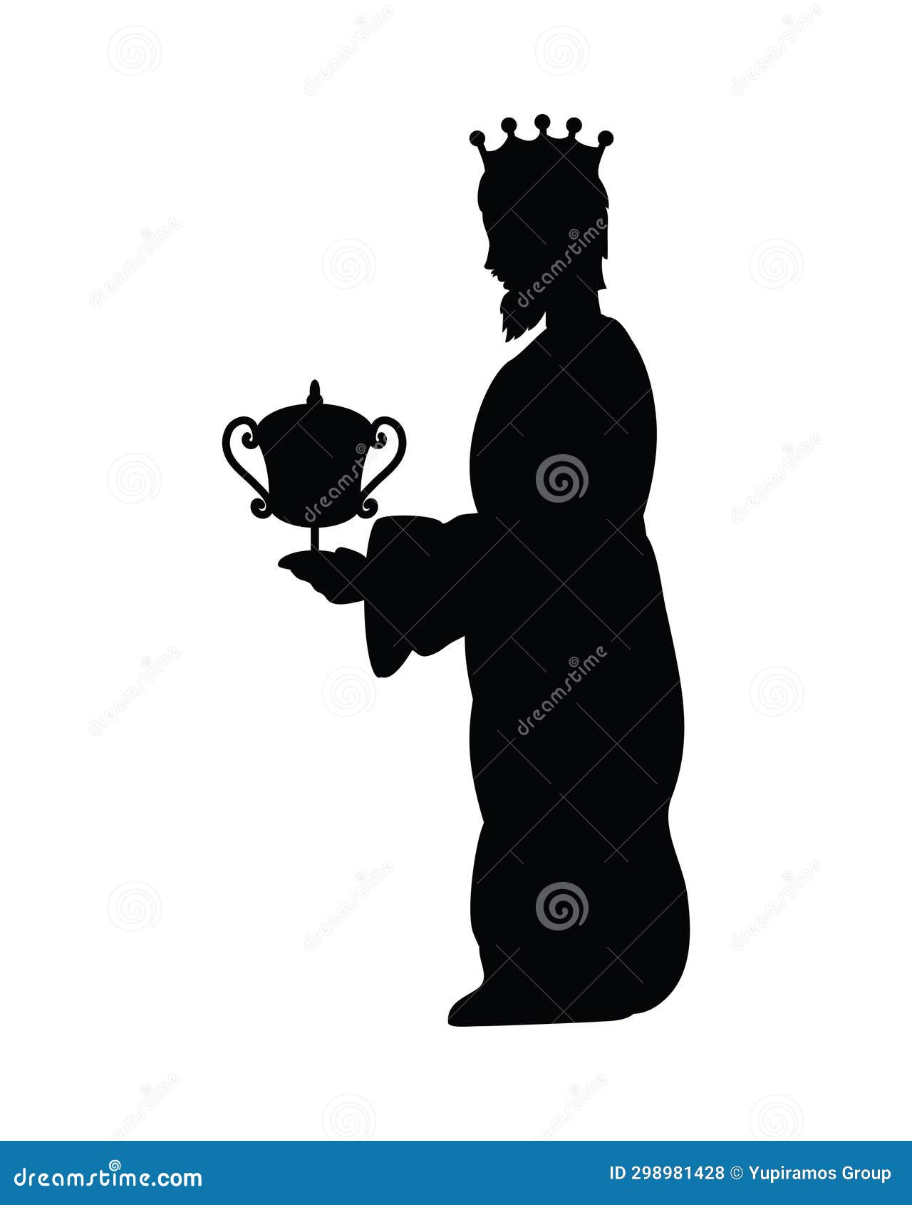 Wise Man Silhouette Icon Design Stock Illustration - Illustration of ...