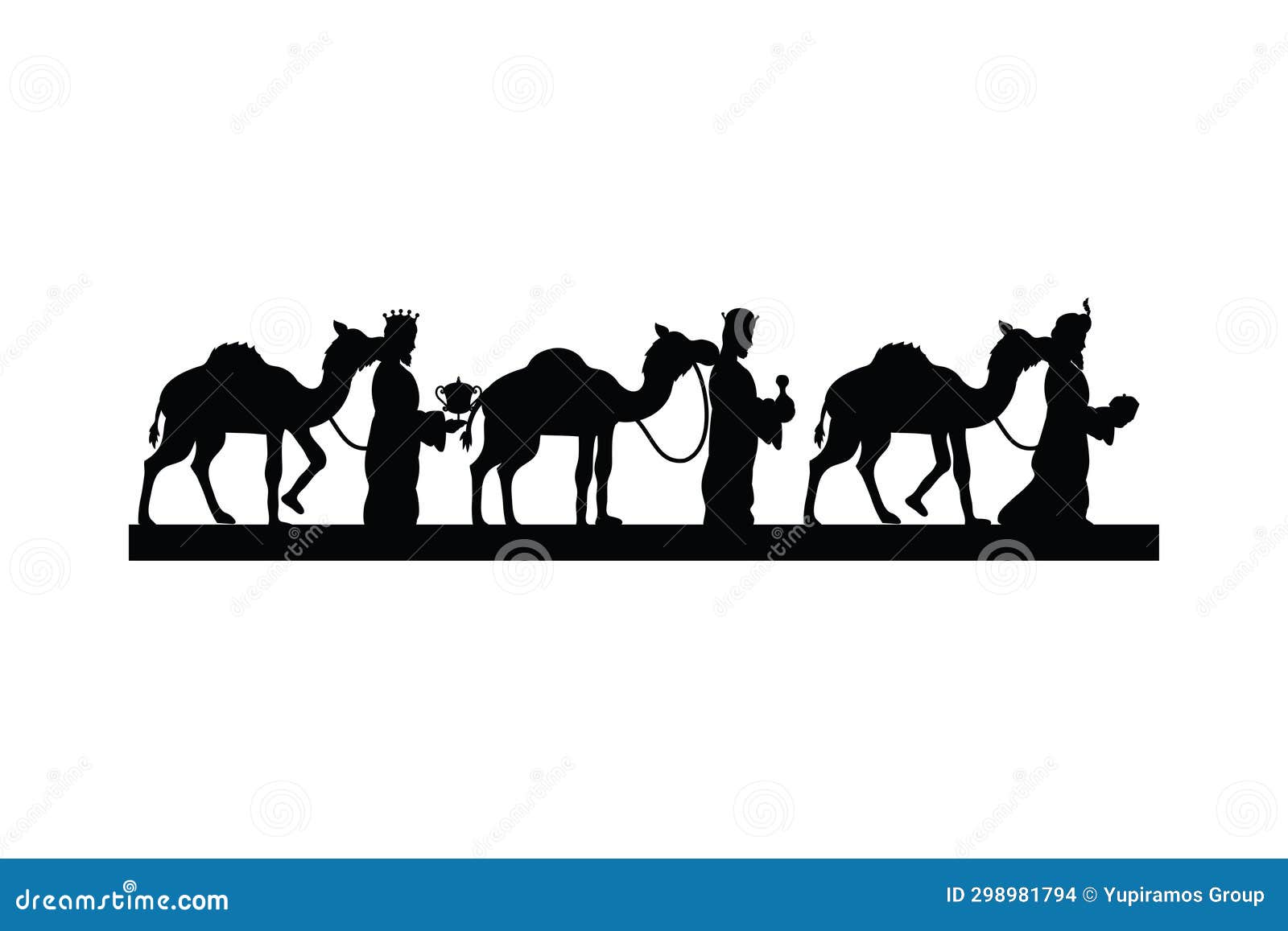 Wise men icon stock vector. Illustration of holy, vector - 298981794
