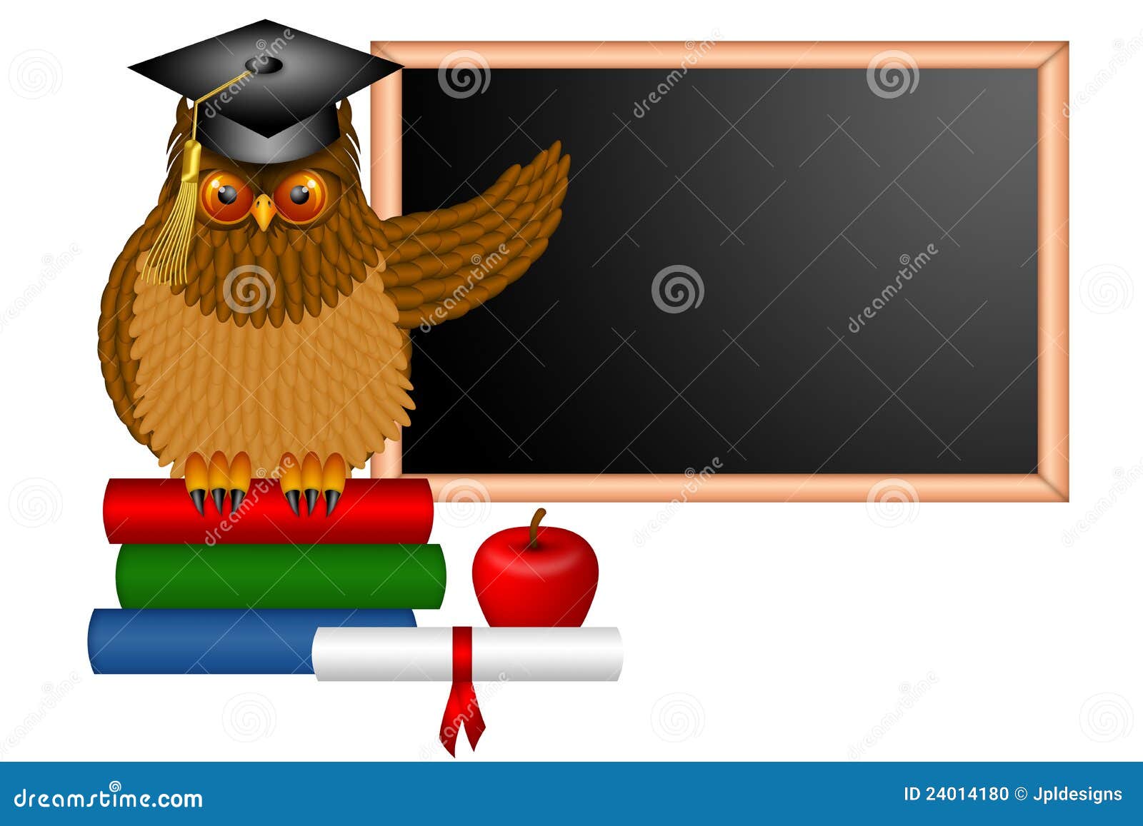 Professor Sitting In Front Of A Computer Vector Illustration ...